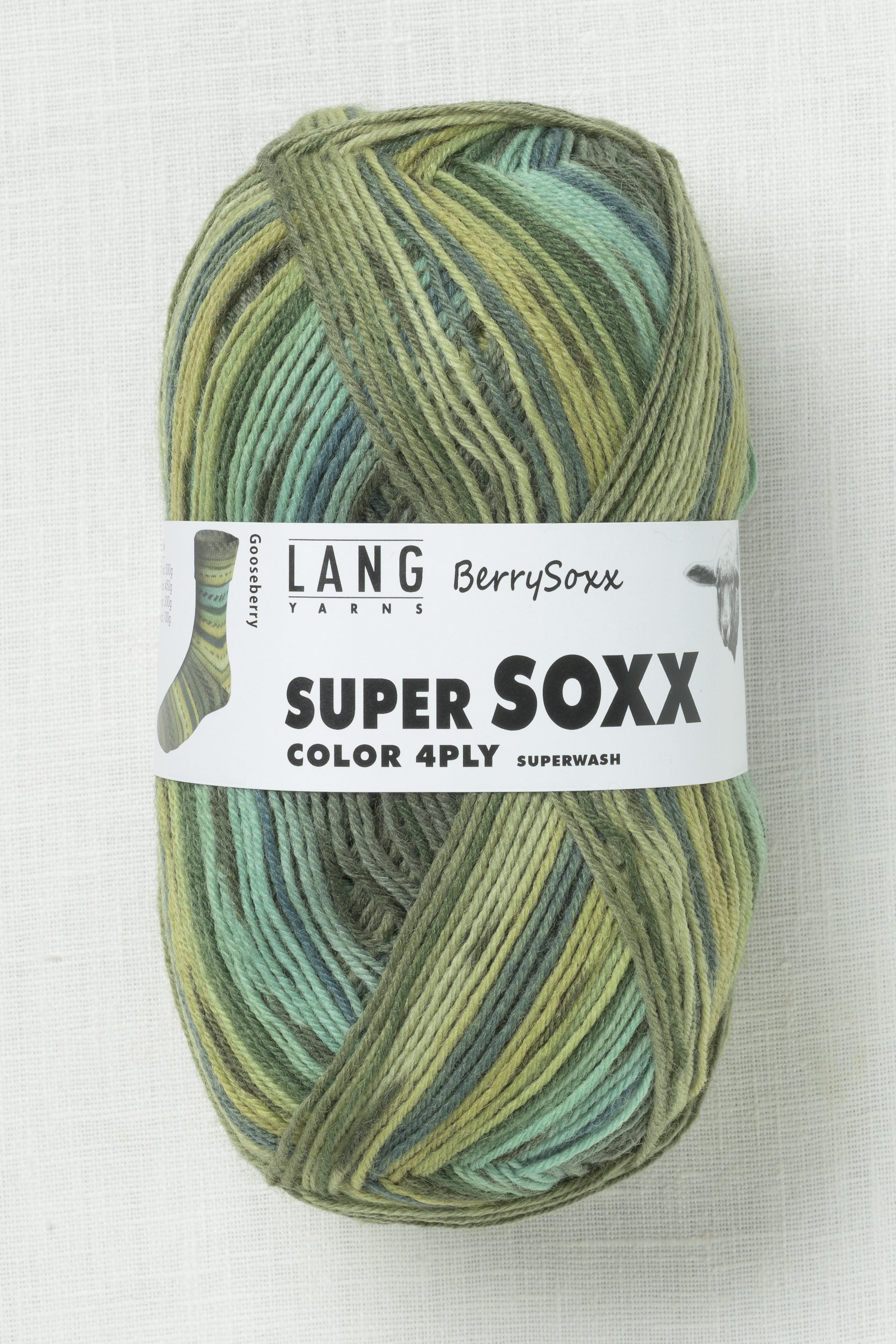 Lang Yarns Super Soxx Color 470 Gooseberry – Wool and Company