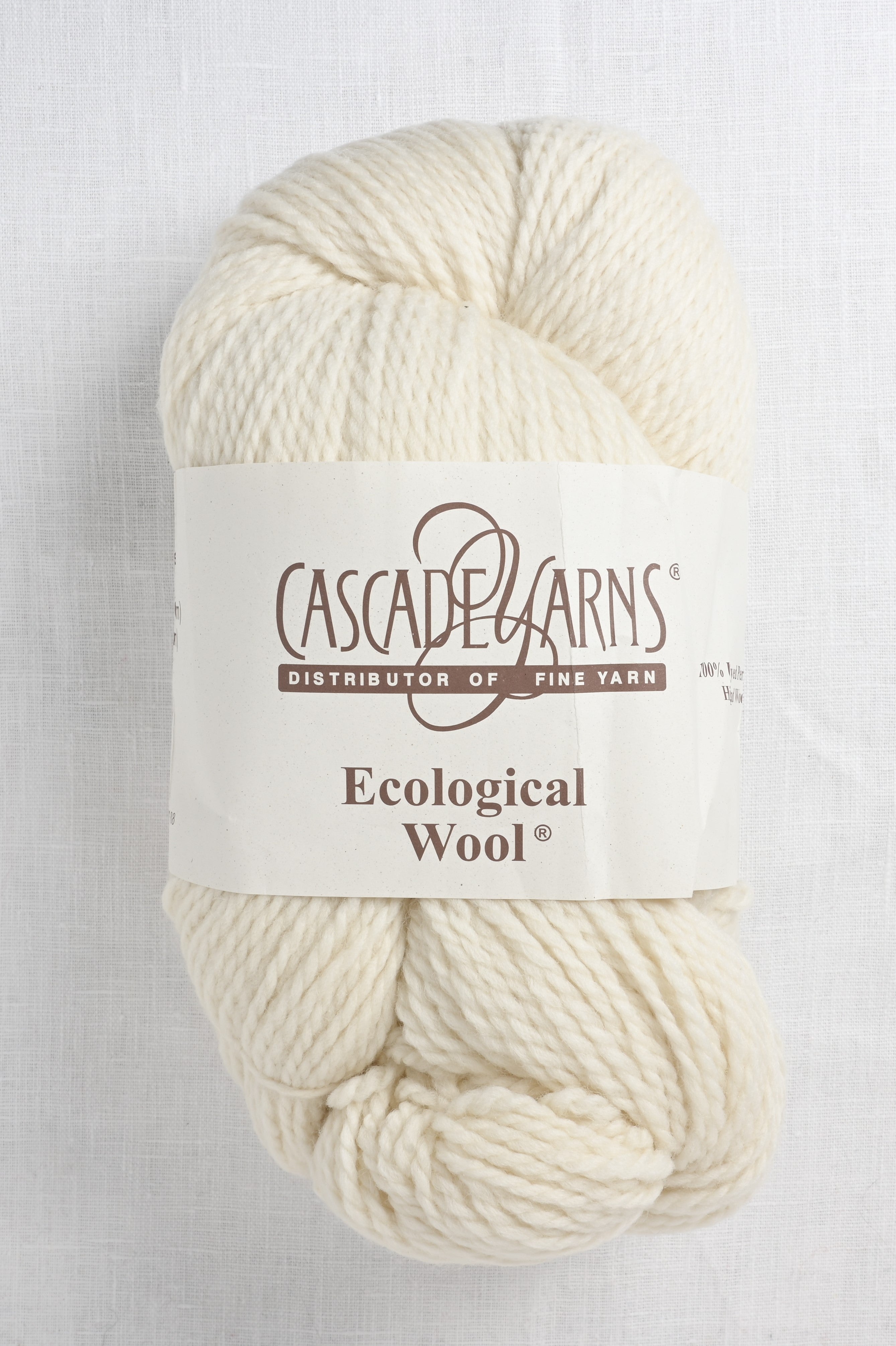 Cascade Ecological Wool 8010 Ecru – Wool and Company