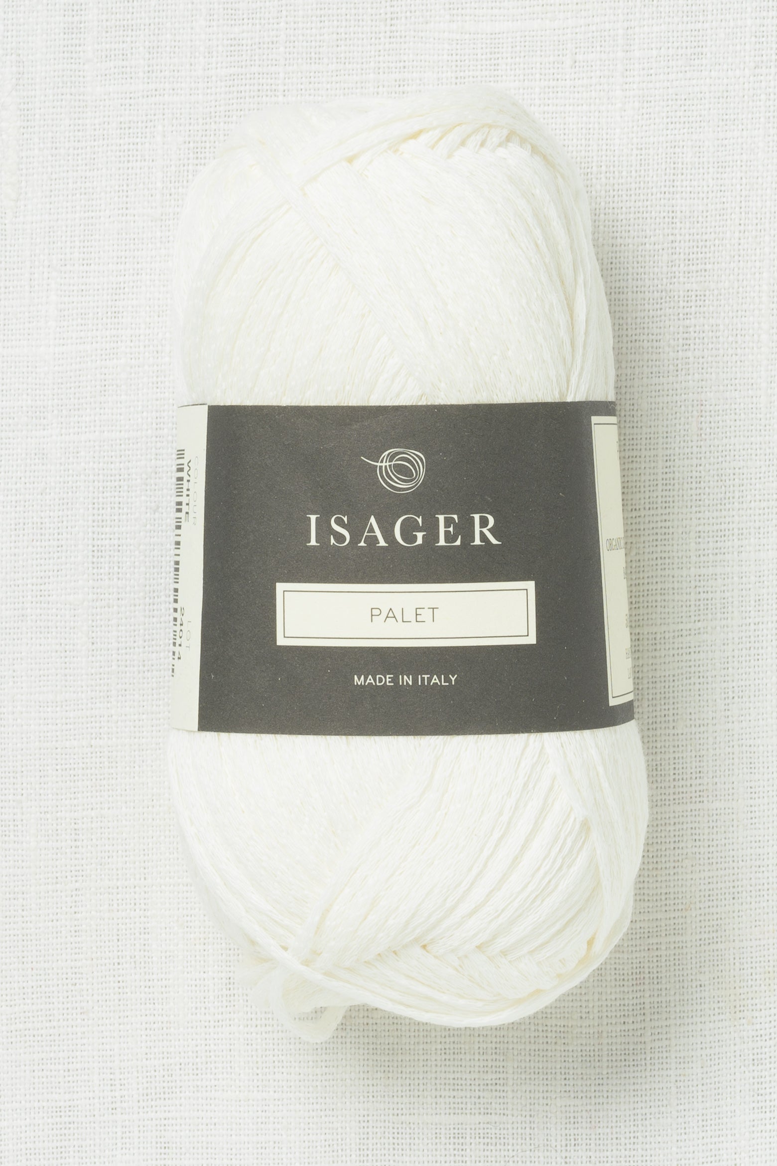 Isager Palet White – Wool and Company