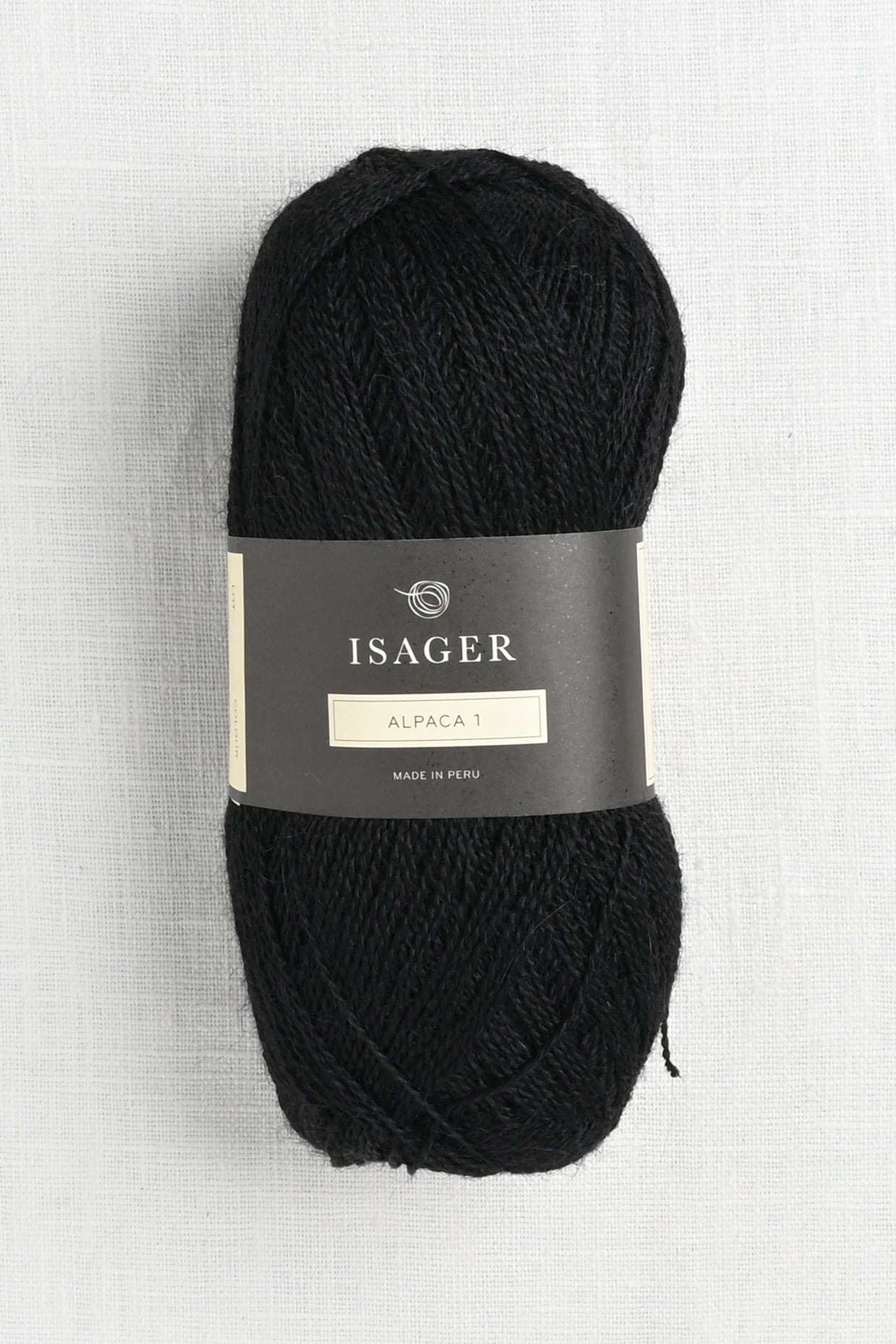 Isager Alpaca 1 30 Black – Wool and Company