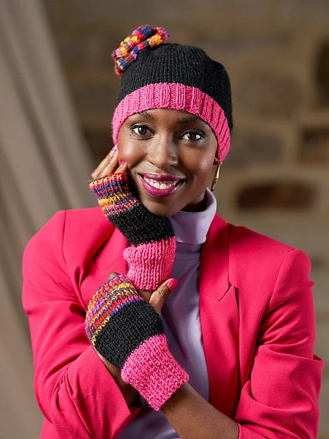 Susannah Ribbed Wrist Warmers by Zandra Rhodes – Wool and Company