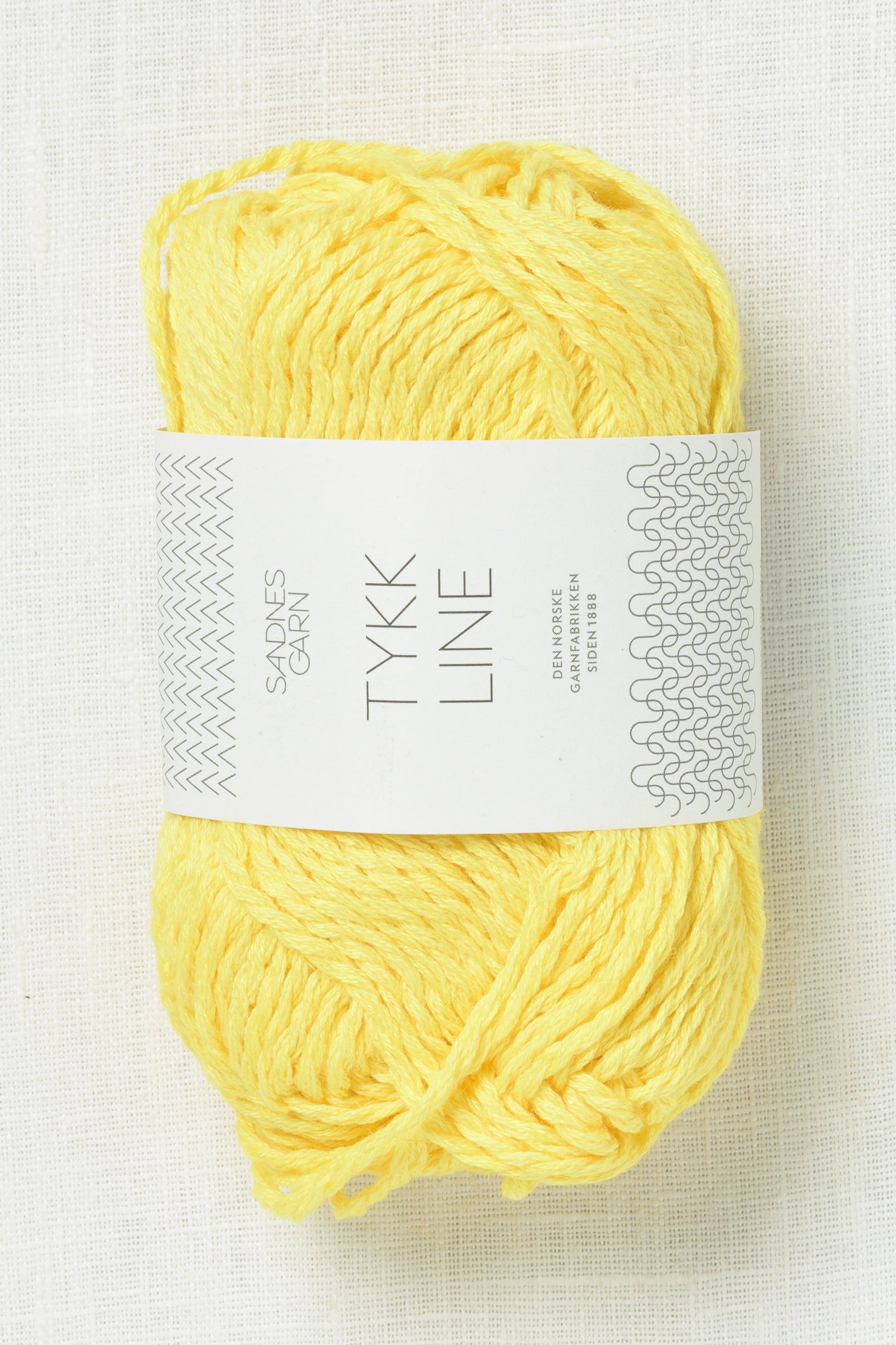 Sandnes Garn Tykk Line 9004 Lemon – Wool and Company