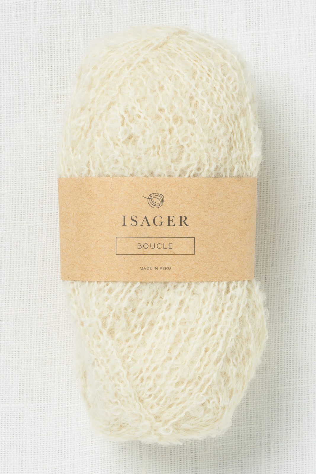 Isager Boucle E0 Natural Undyed – Wool and Company