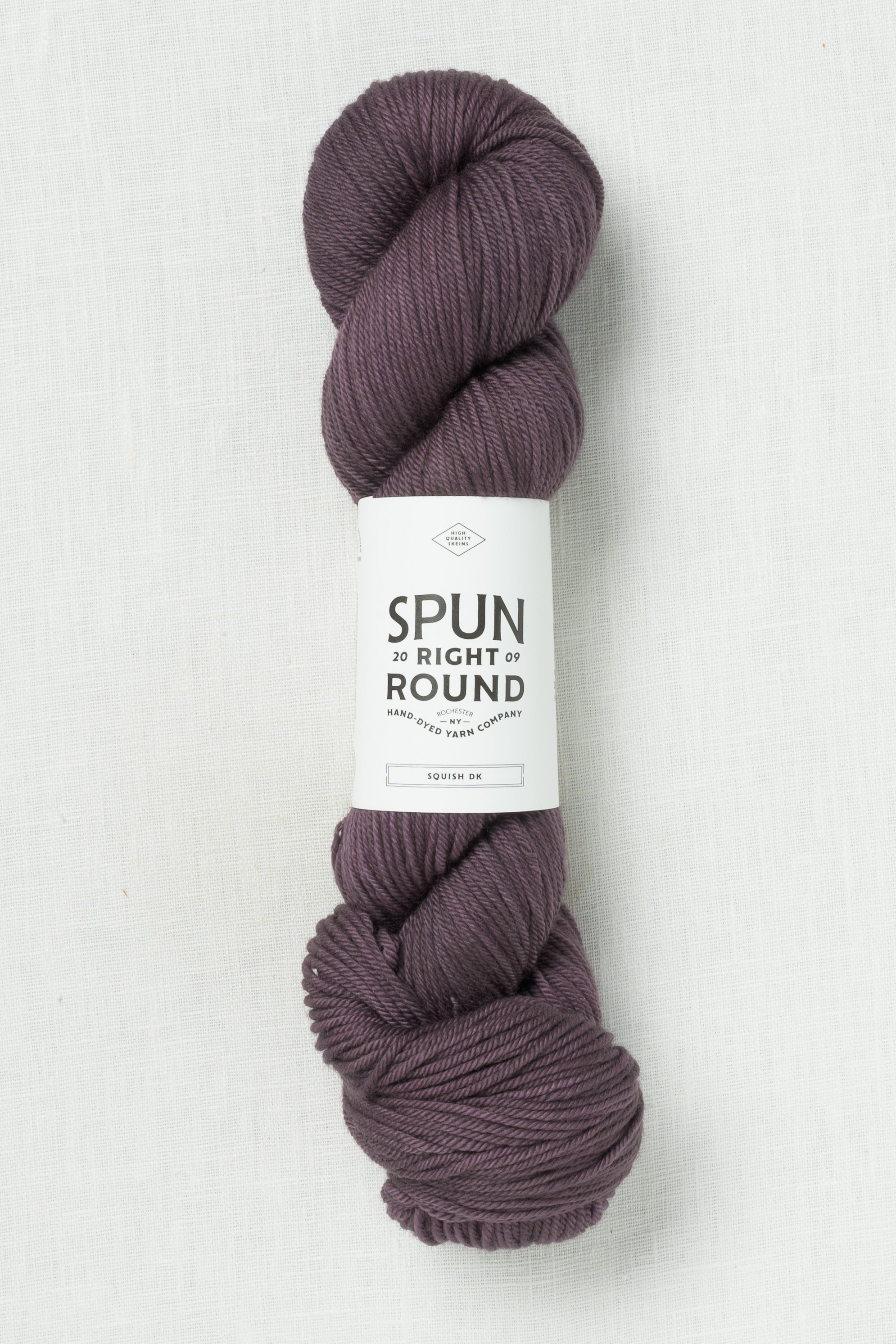 Spun Right Round Squish DK Eggplant – Wool and Company