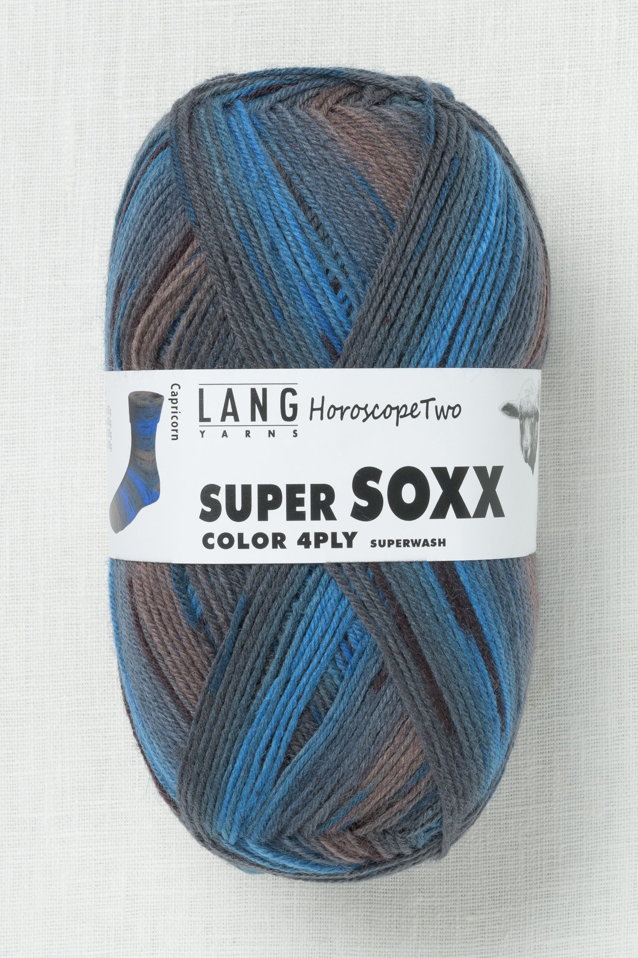 Lang Yarns Super Soxx Color 440 Capricorn – Wool and Company