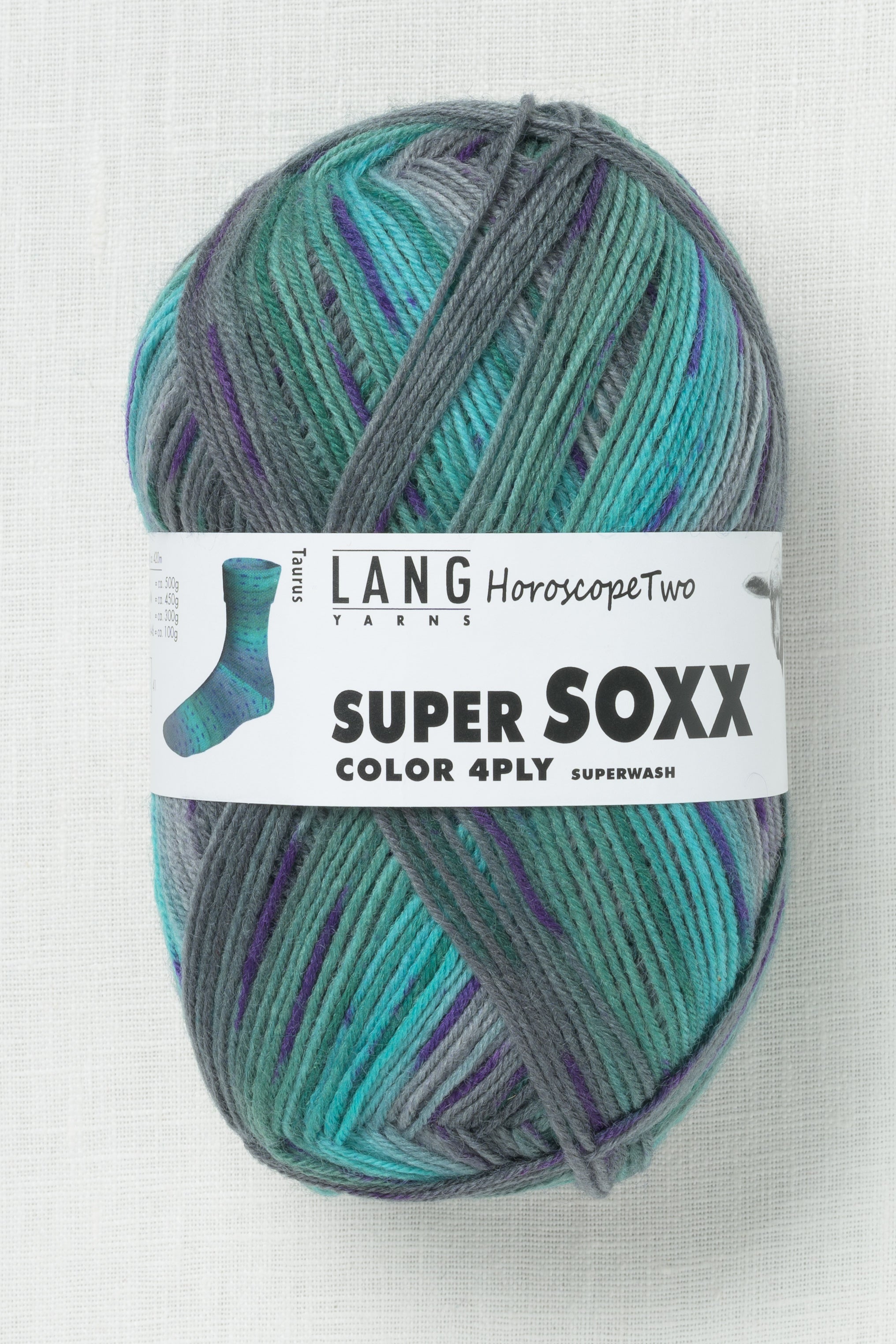 Lang Yarns Super Soxx Color 439 Taurus – Wool and Company