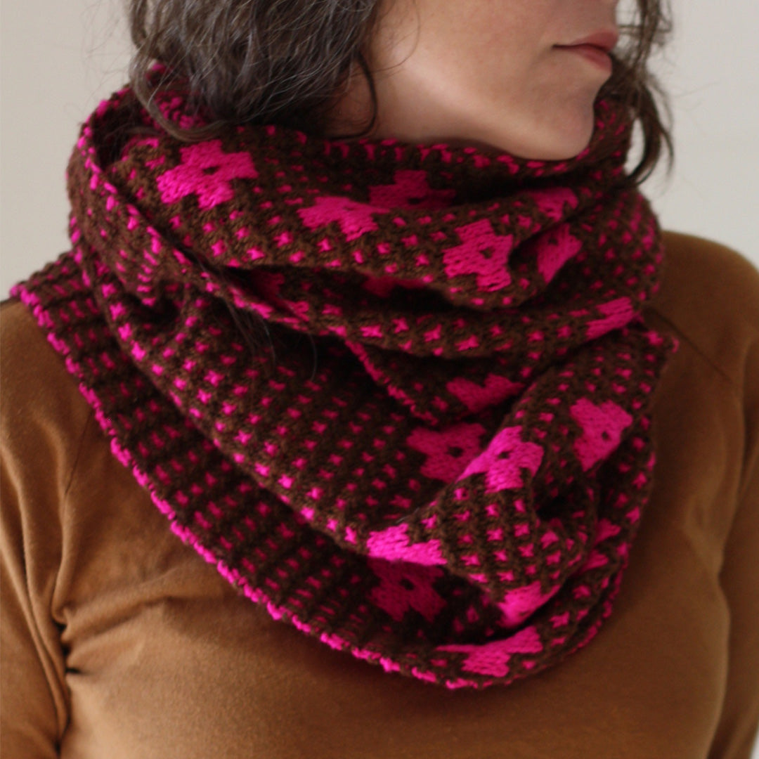 Pressed Flowers Cowl KAL – Wool and Company