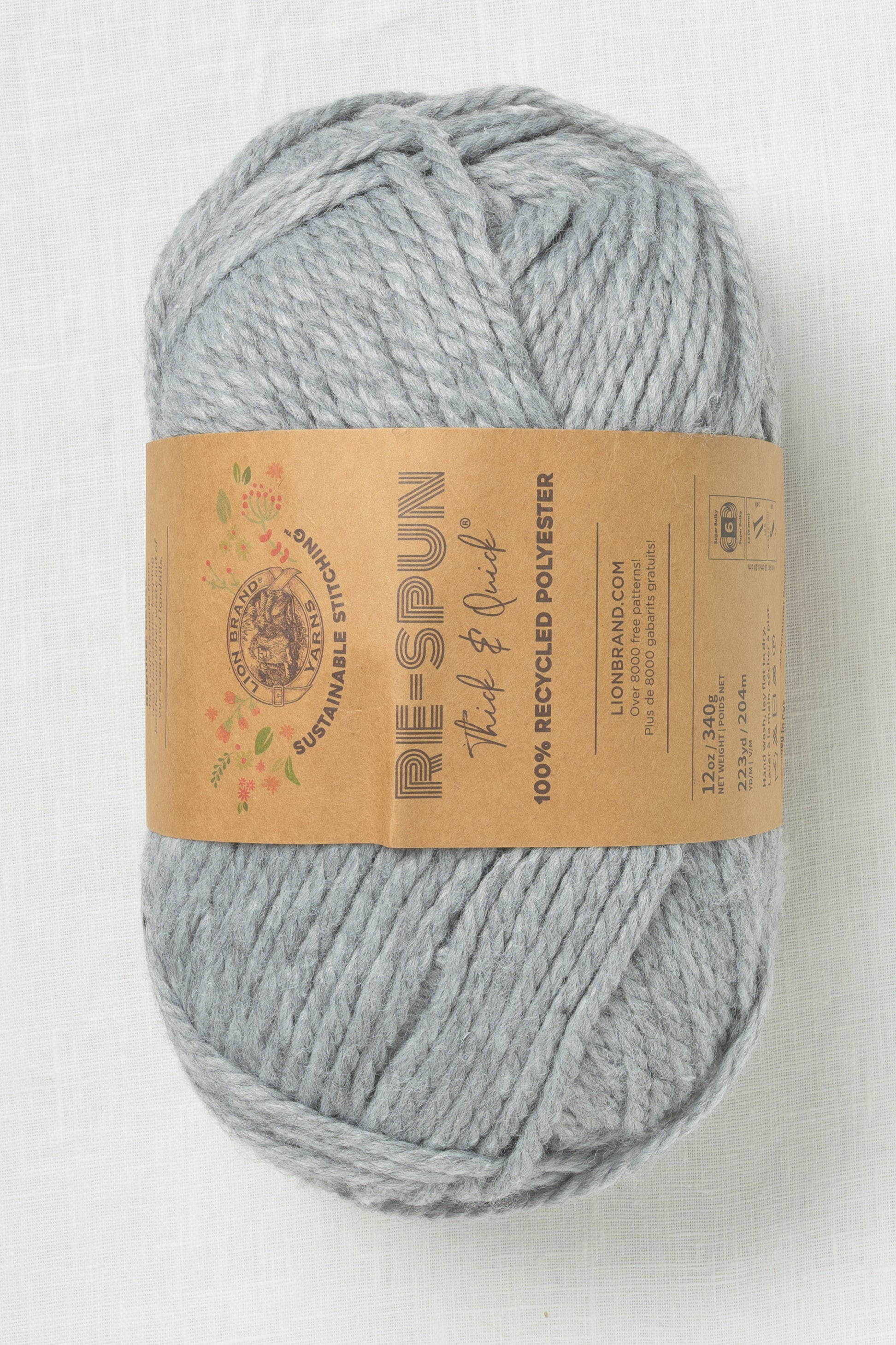 Lion Brand Re-Spun Thick & Quick – Wool and Company