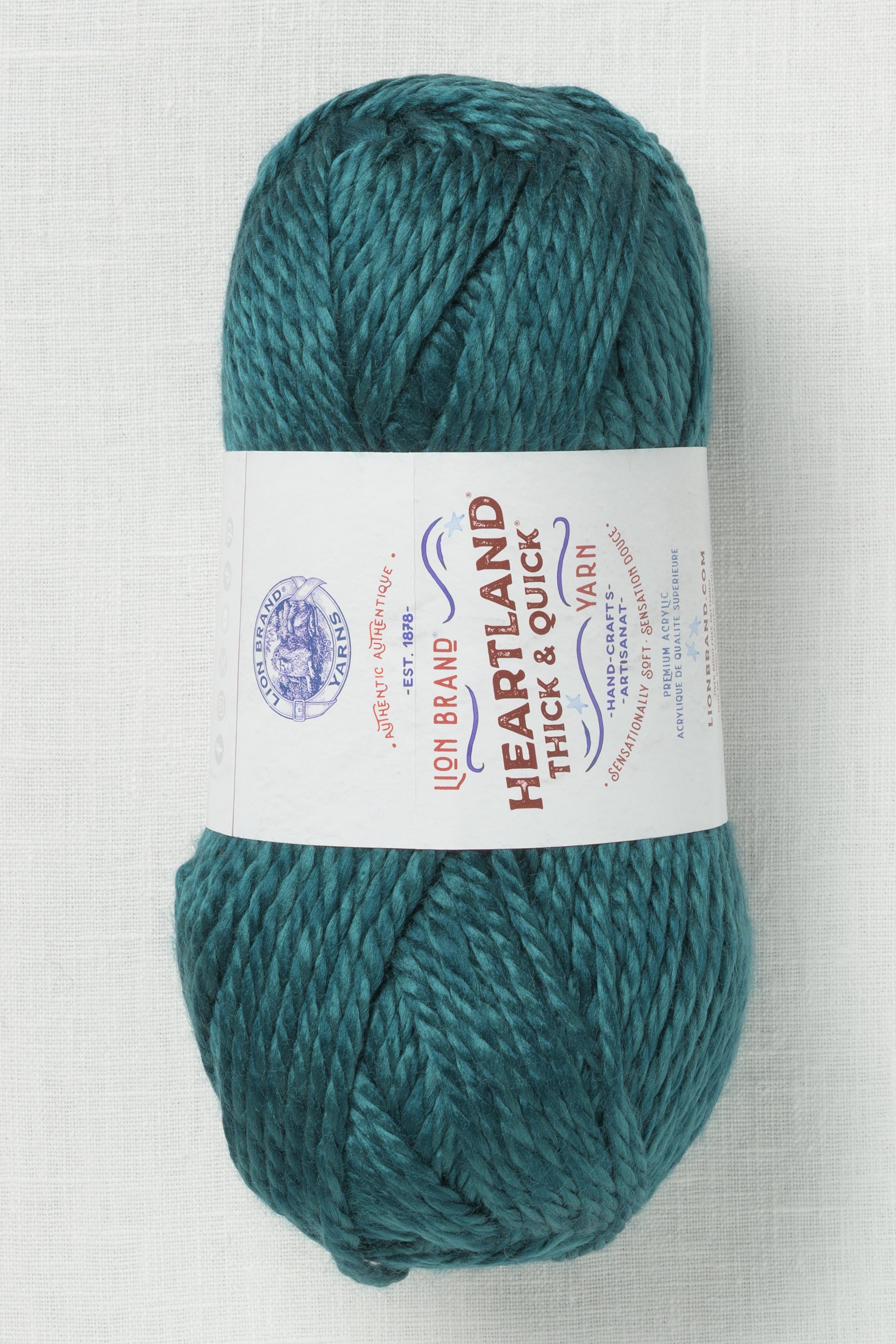Lion Brand Heartland Thick & Quick – Wool and Company