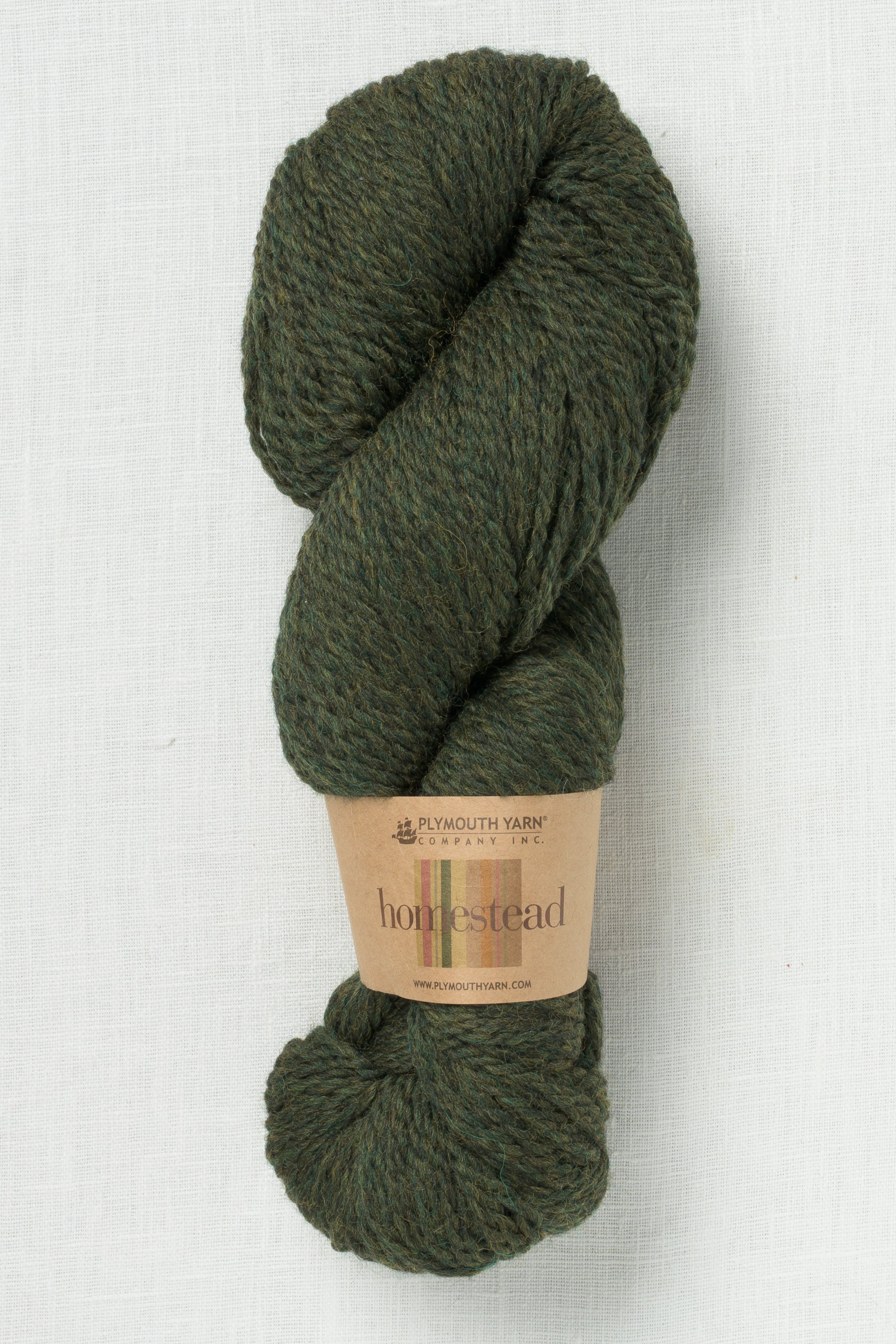 Plymouth Homestead 37 Green Heather – Wool and Company