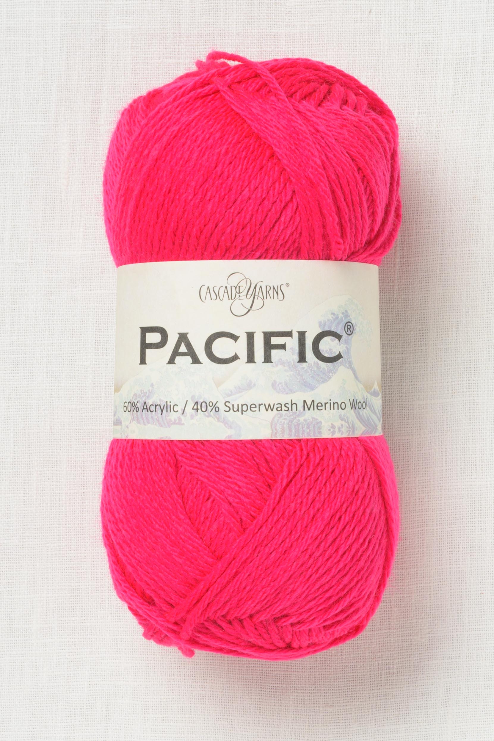 Cascade Pacific 196 Neon Raspberry – Wool and Company