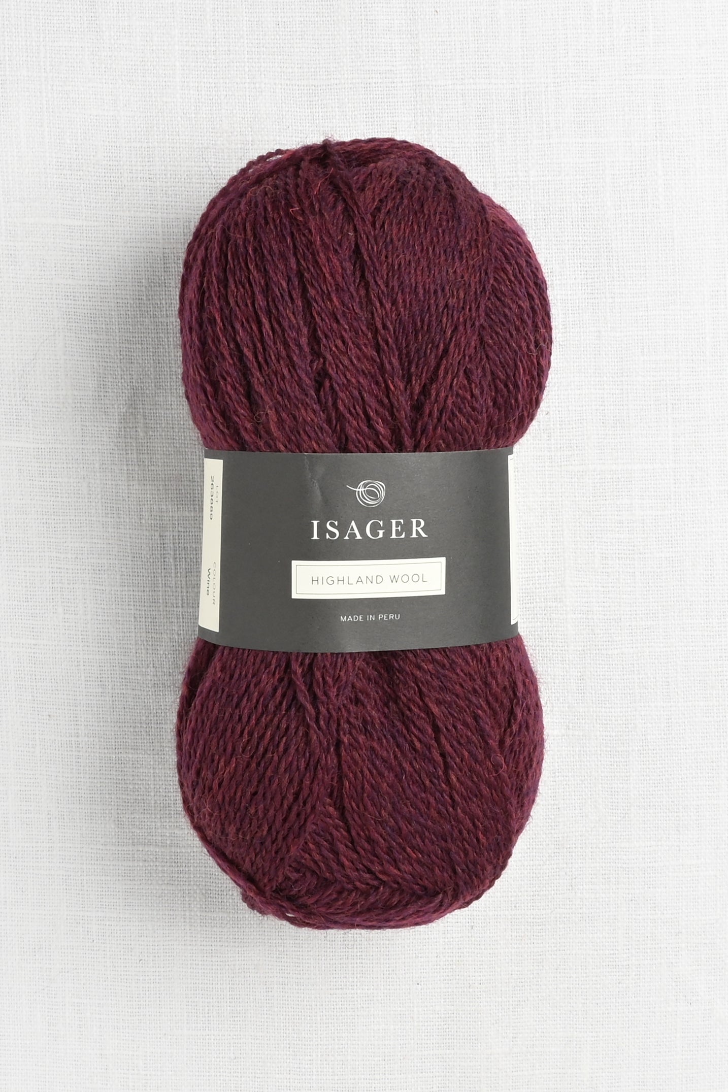 Isager Highland Wool Wine – Wool and Company