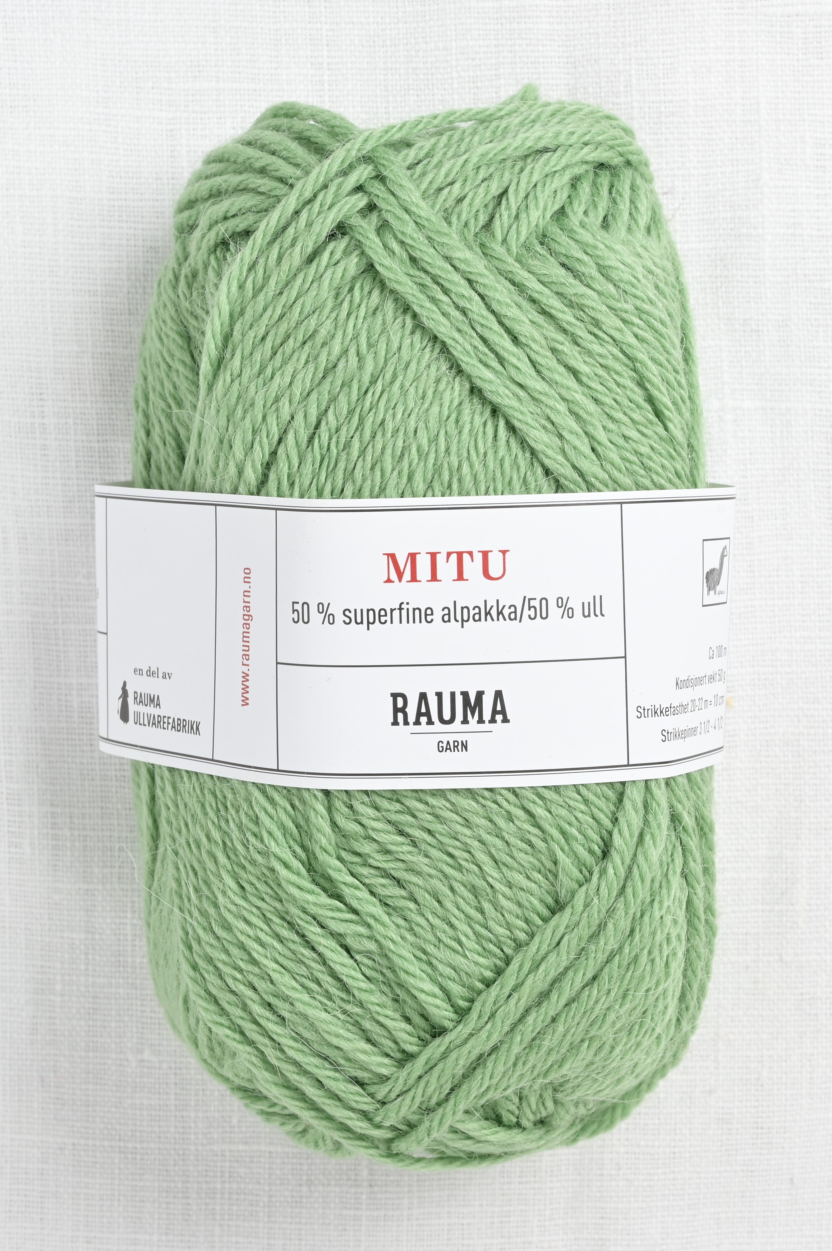 Rauma Mitu 61 Spring Green – Wool and Company