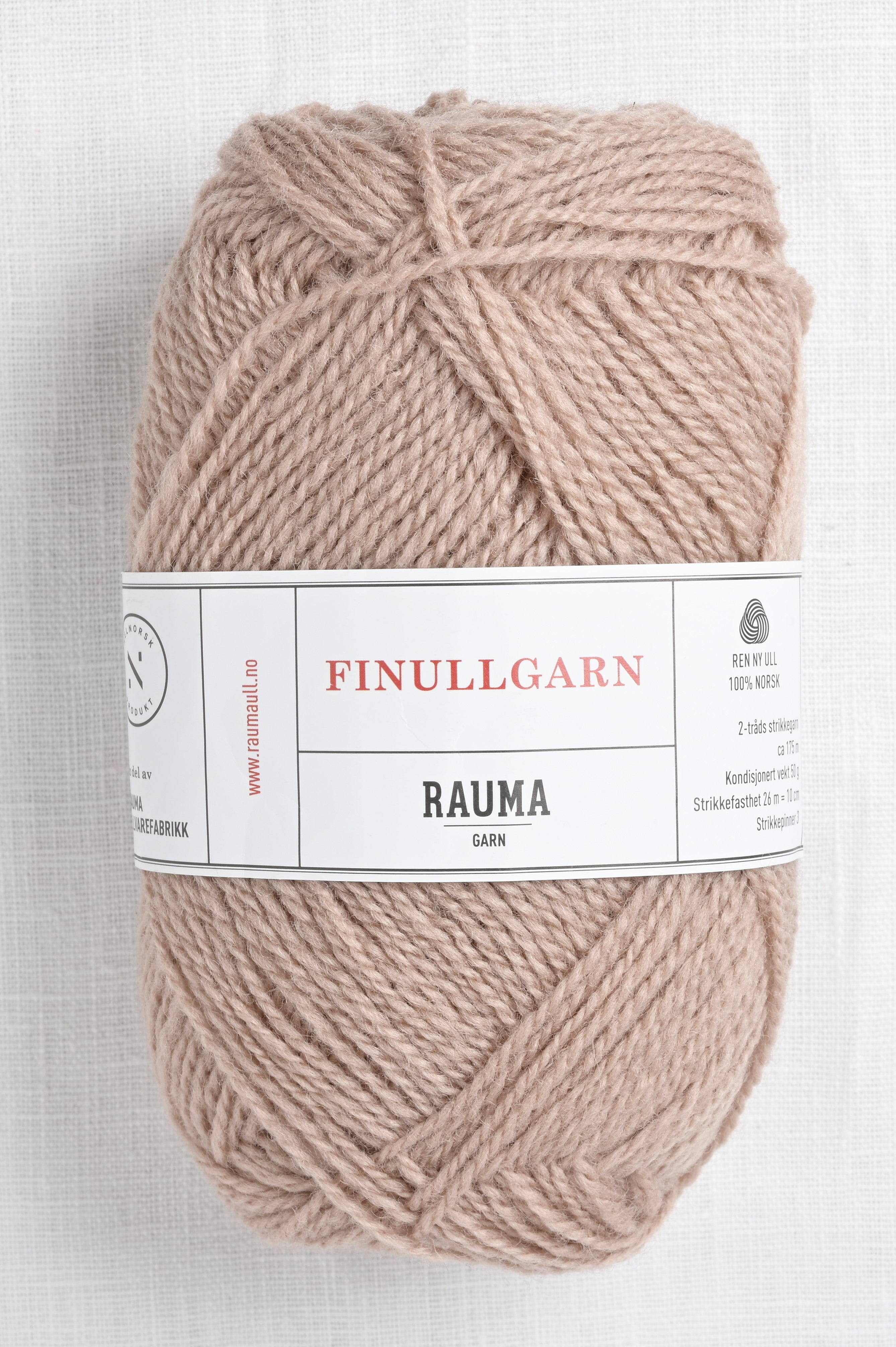 Rauma Finullgarn 4187 Beige – Wool and Company