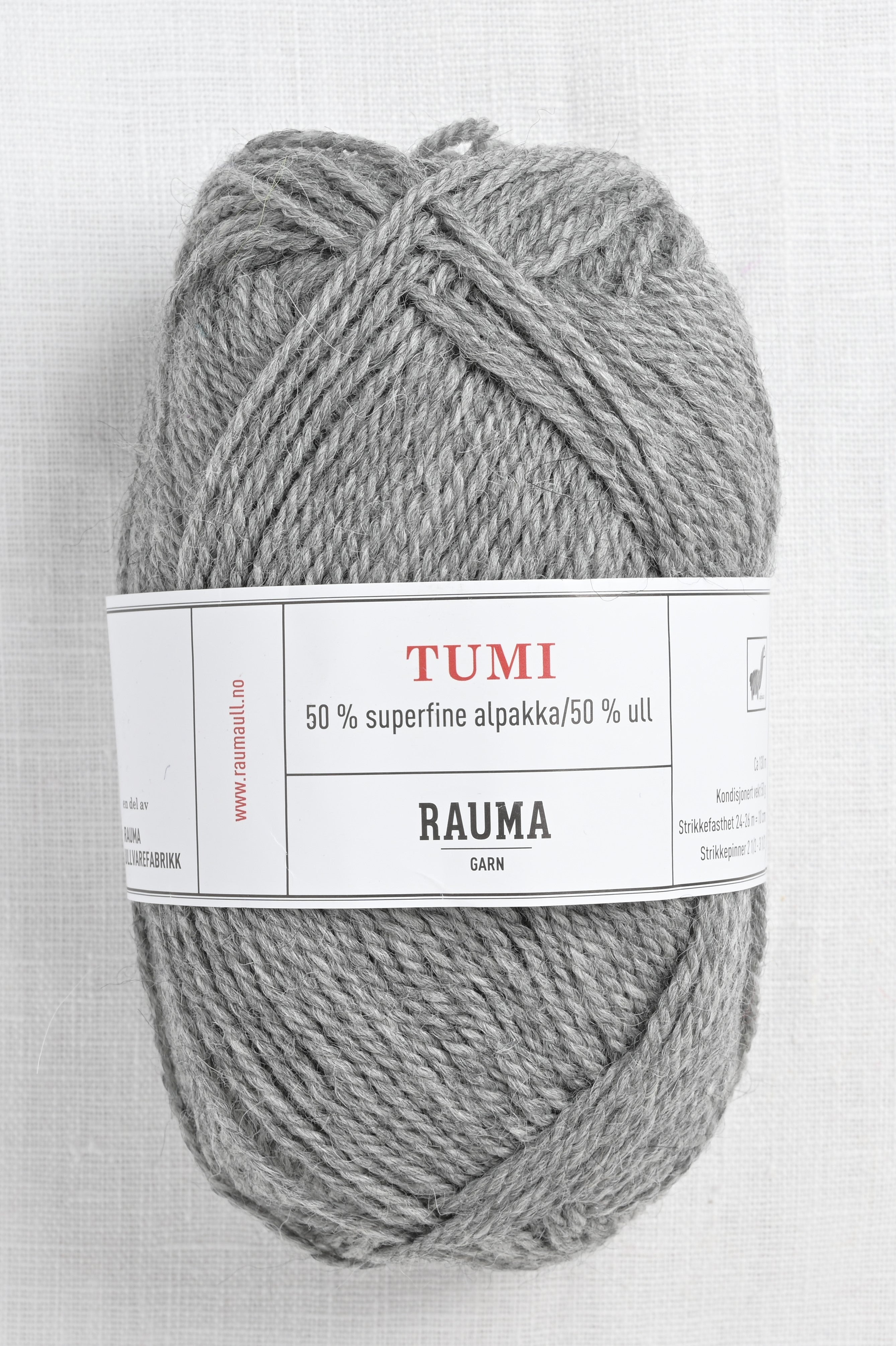 Rauma Tumi SFN41 Medium Grey – Wool and Company