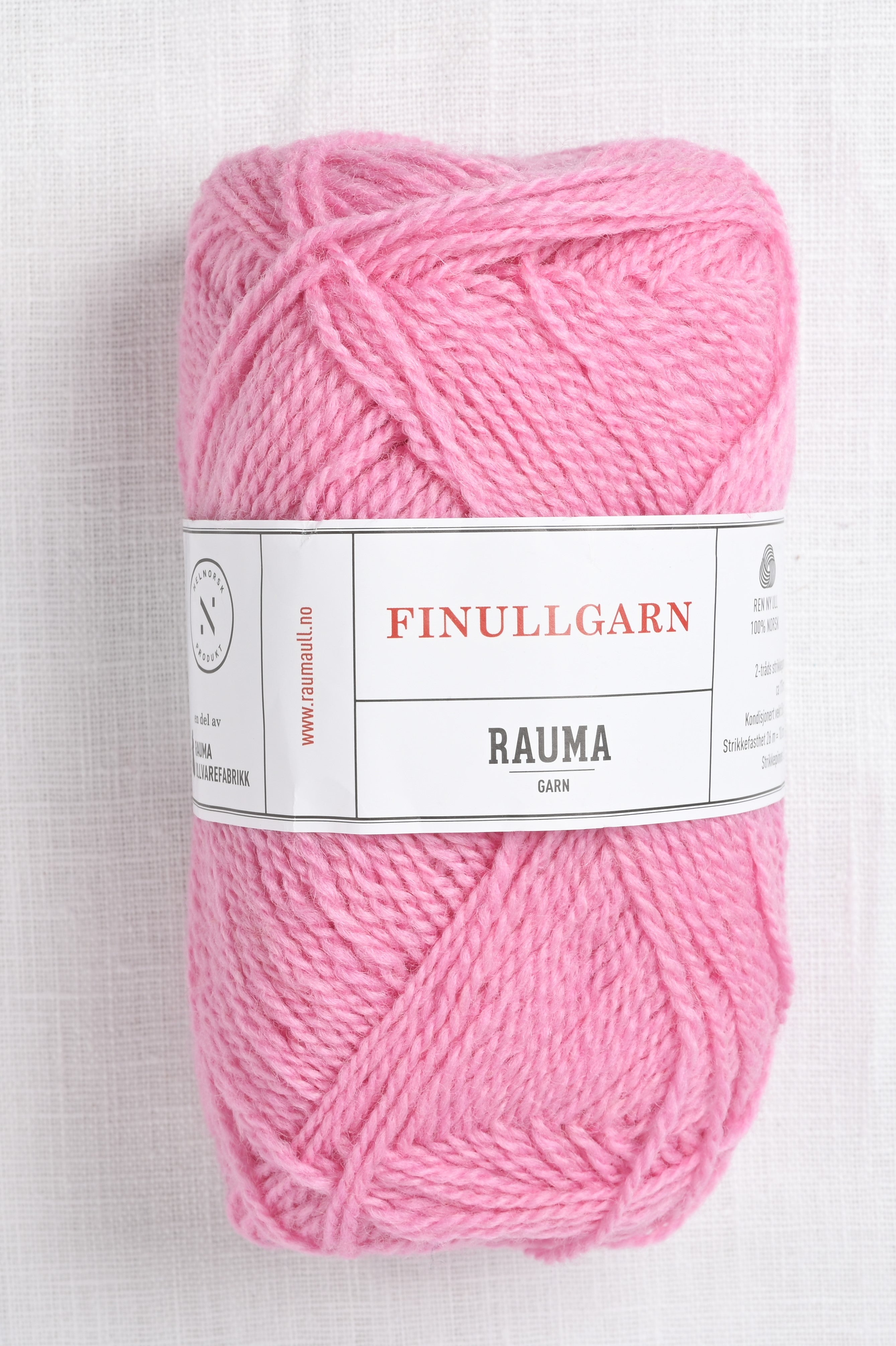 Rauma Finullgarn 479 Pink – Wool and Company