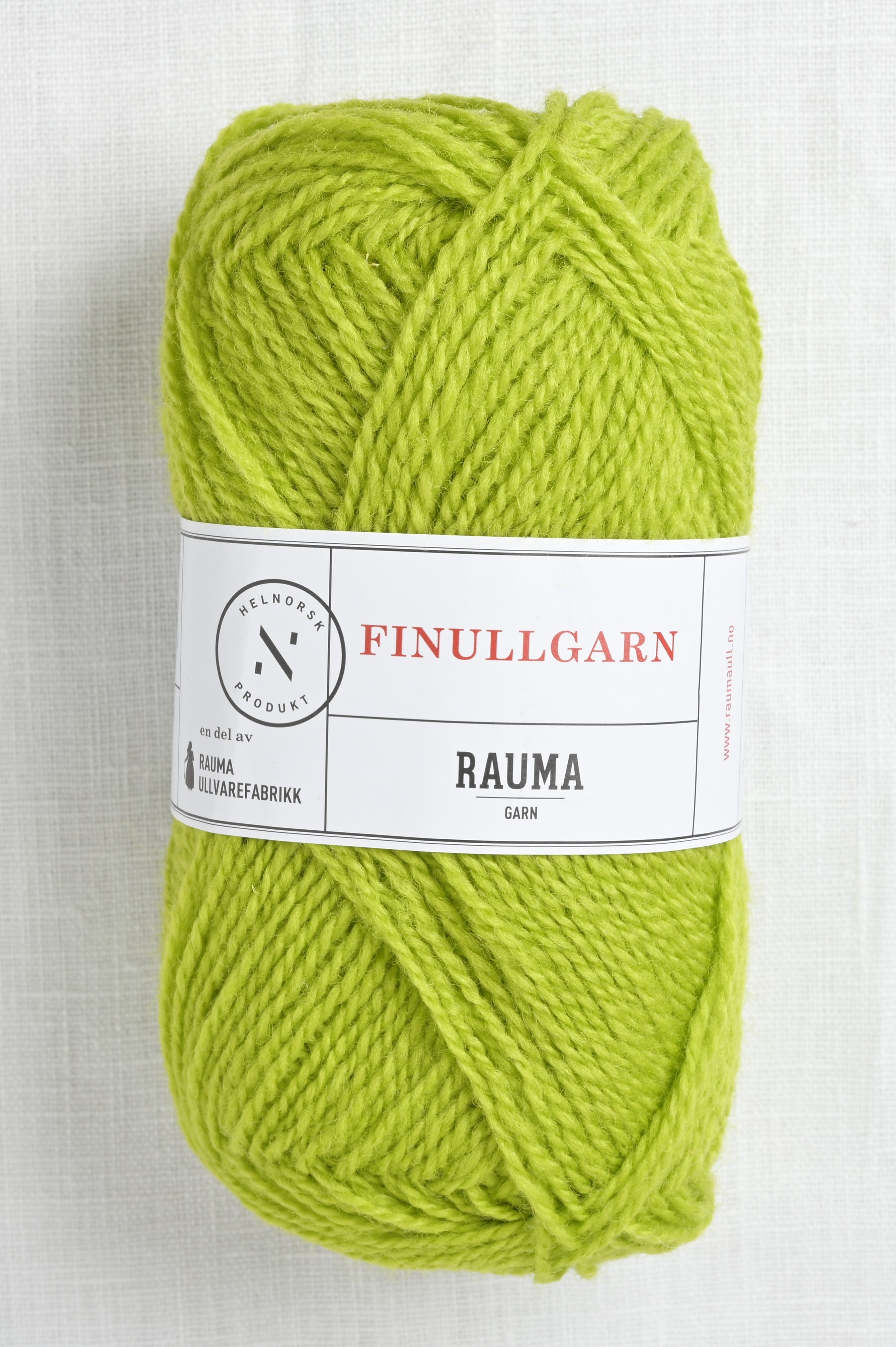 Rauma Finullgarn 454 Chartreuse – Wool and Company