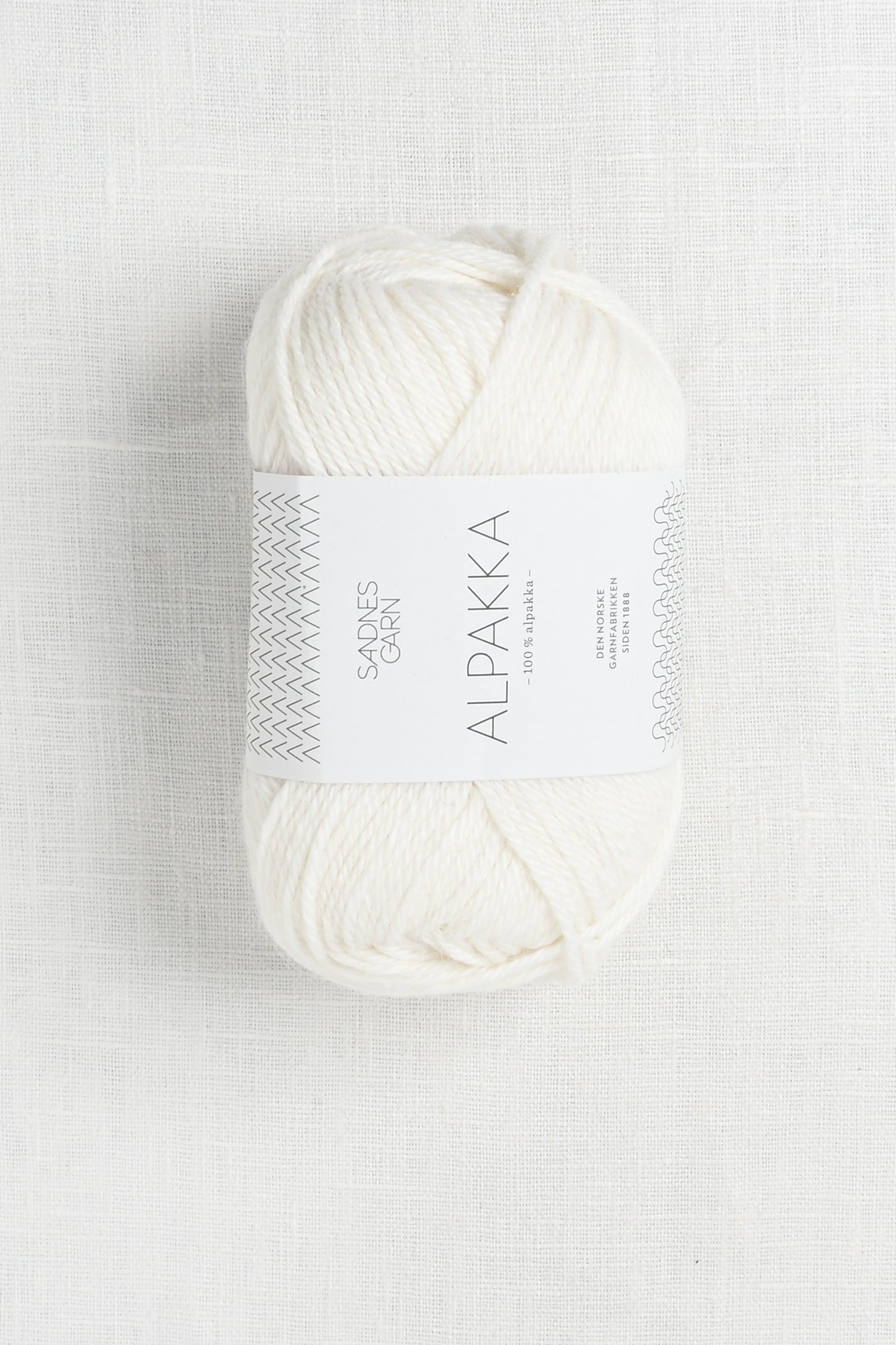 Sandnes Garn Alpakka 1001 White – Wool and Company