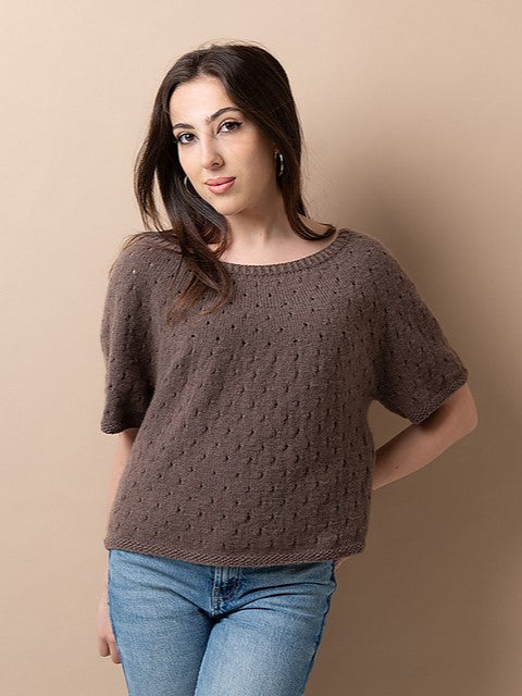 Ajour Stitch Shirt by Pascuali Designs – Wool and Company