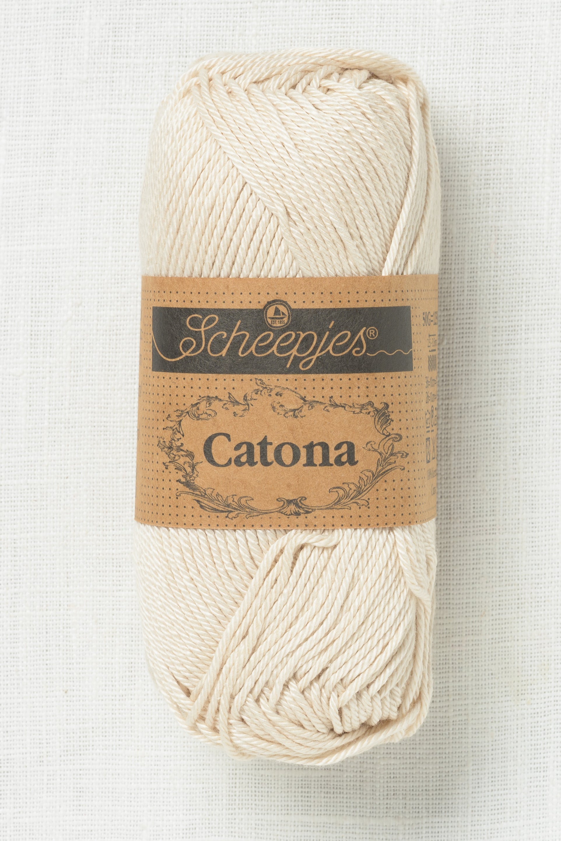 Scheepjes Catona 50g 505 Linen – Wool and Company