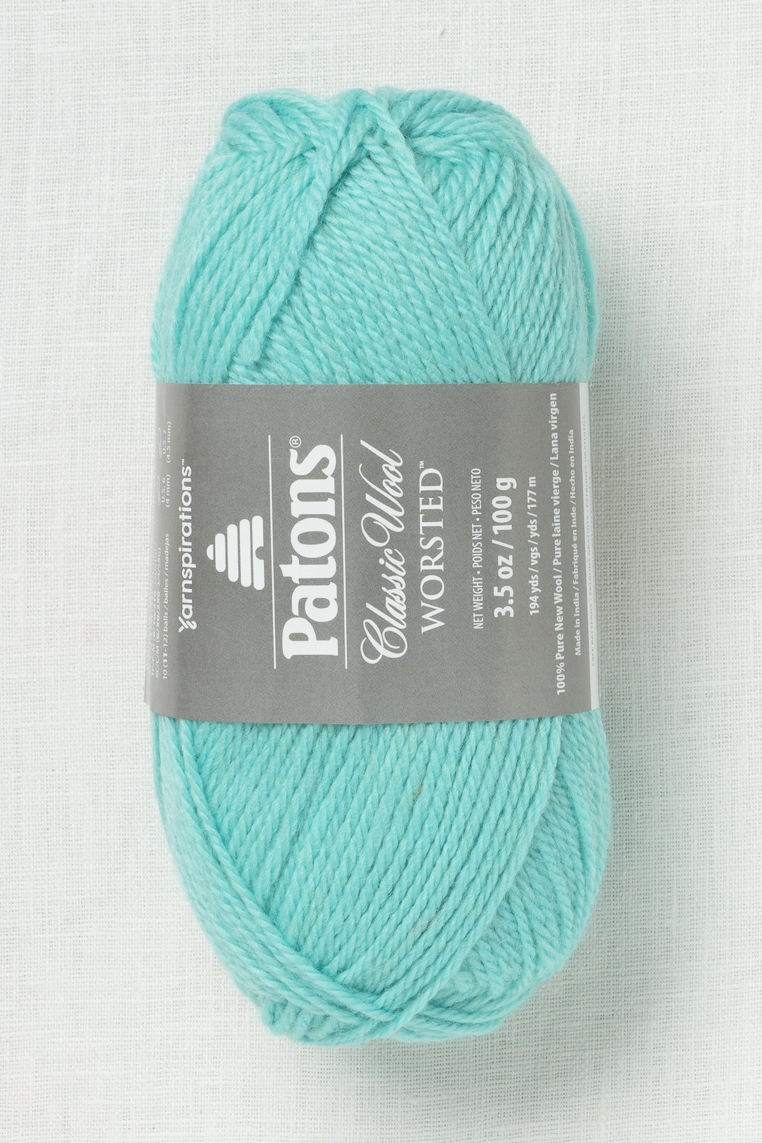 Patons Classic Wool Worsted Duck Egg Blue – Wool and Company
