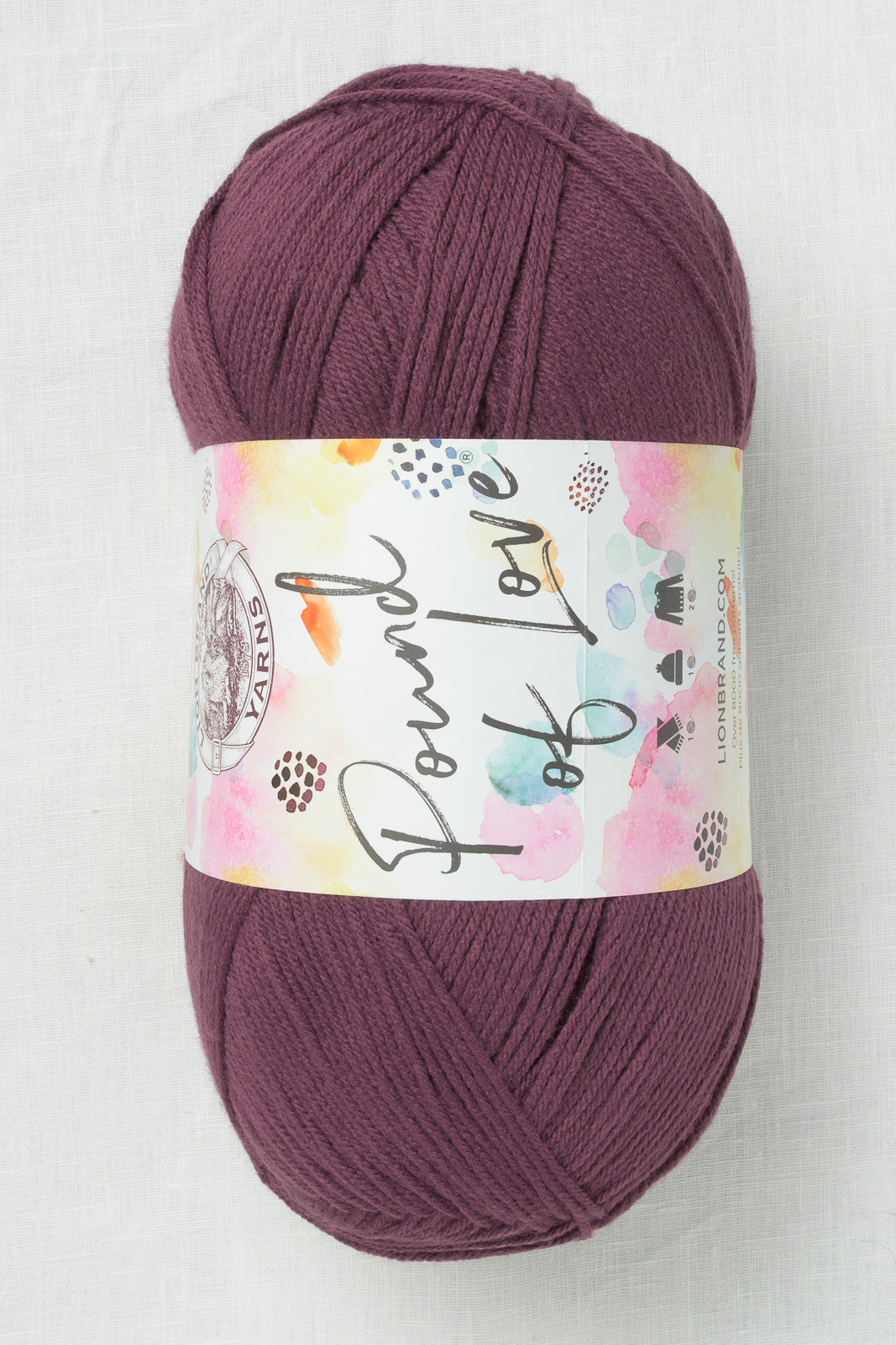 Lion Brand Pound of Love 139B Huckleberry – Wool and Company