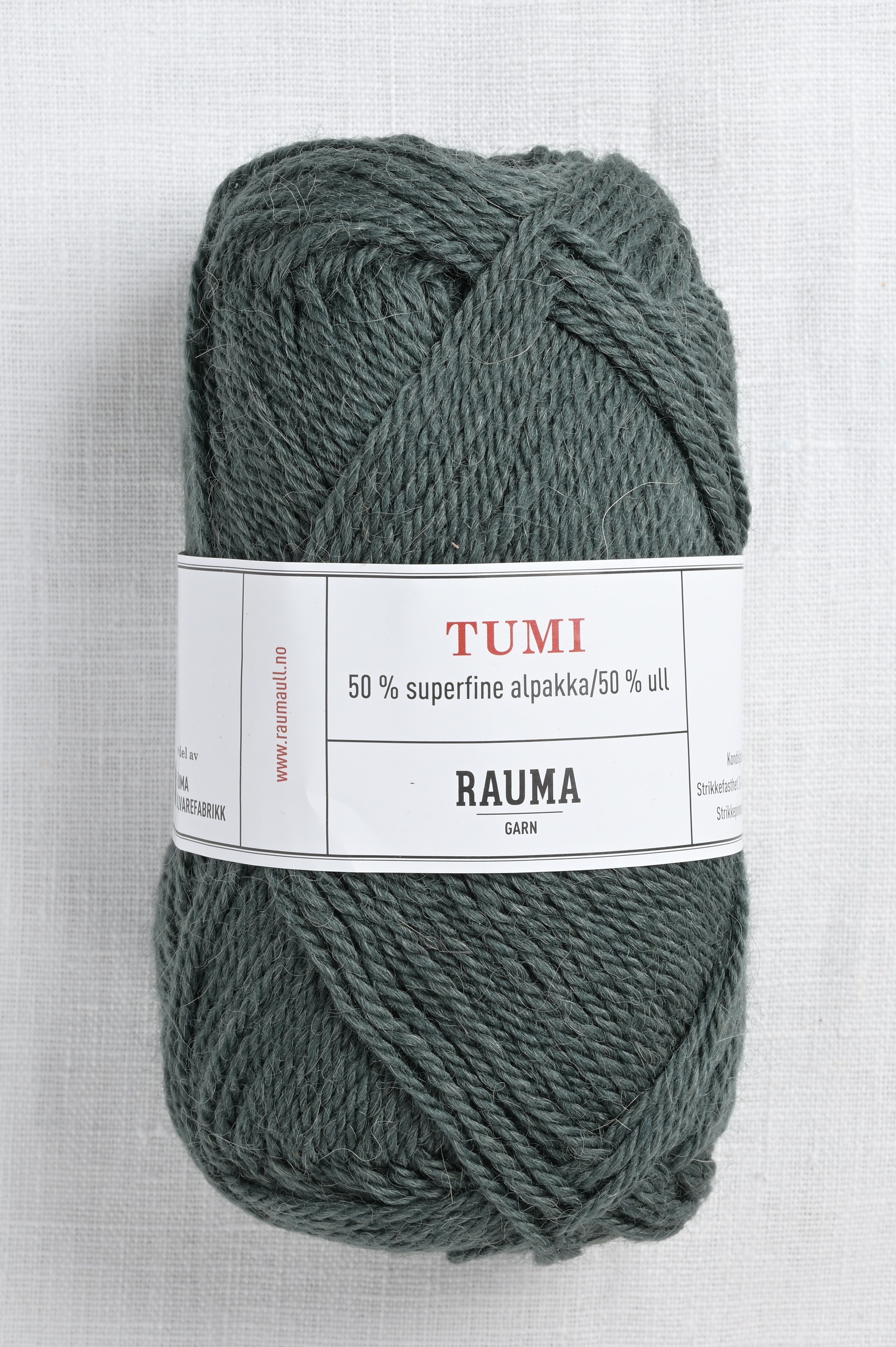 Rauma Tumi B138 Grey Green – Wool and Company