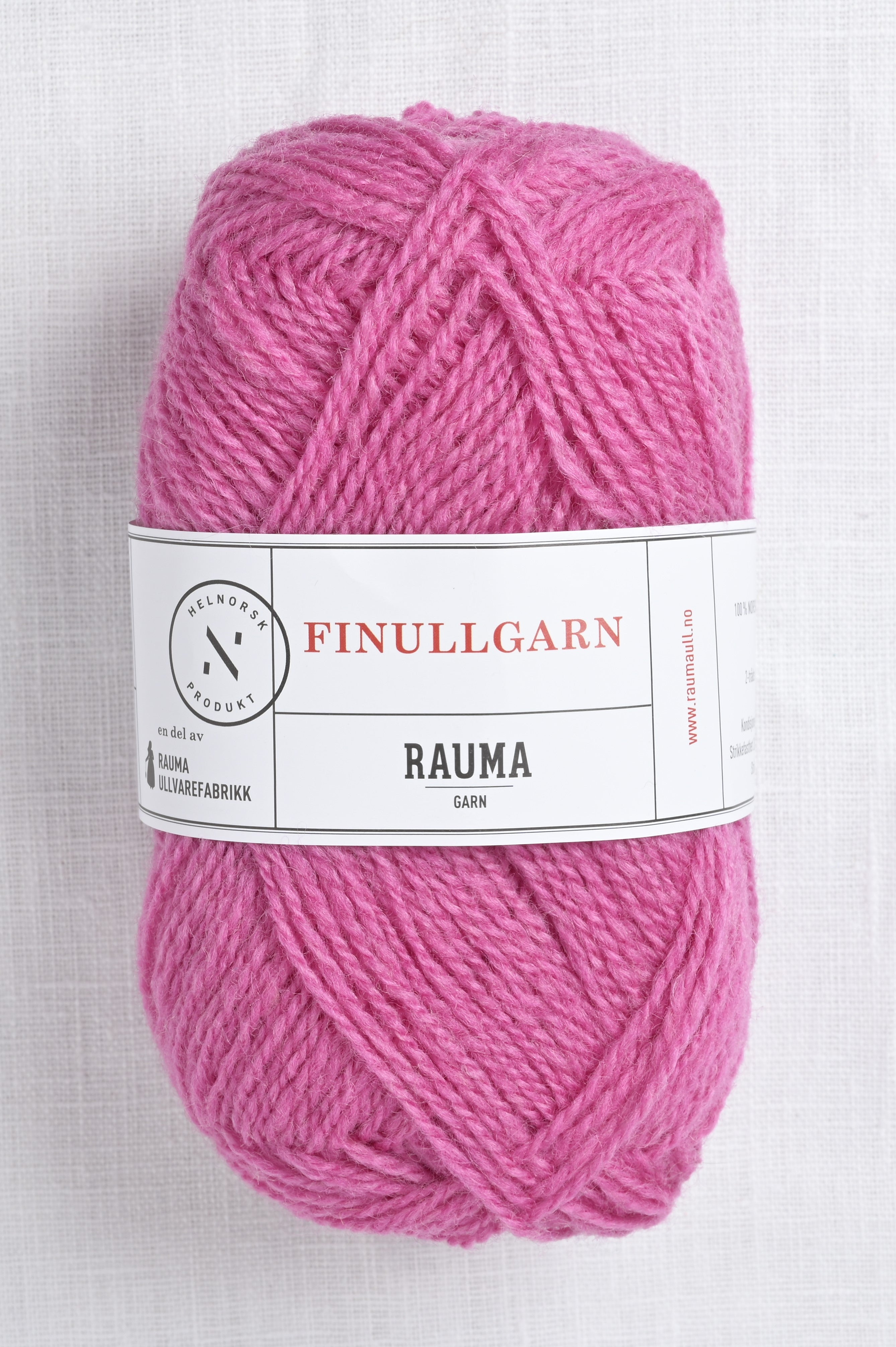 Rauma Finullgarn 465 Rose – Wool and Company