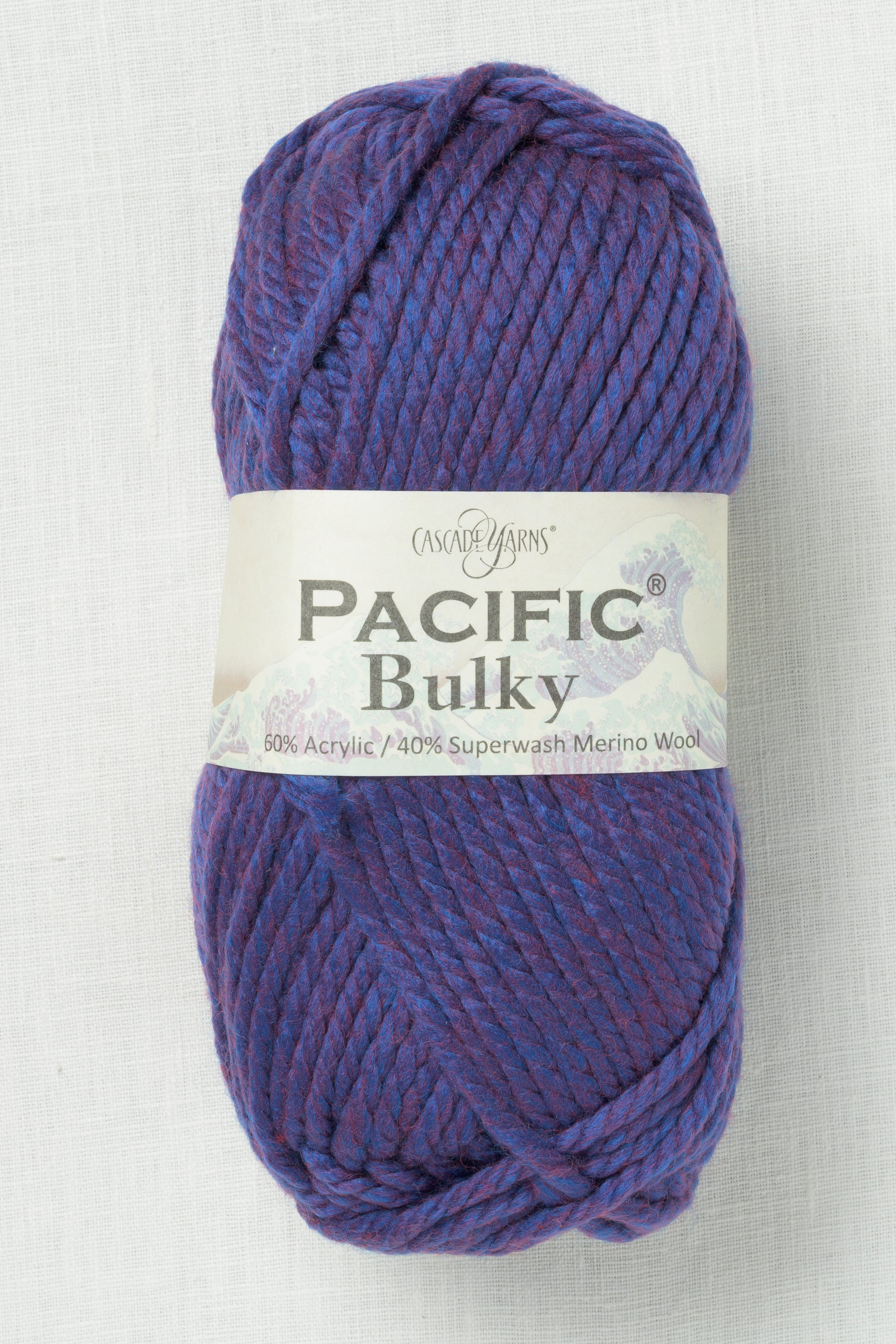 Cascade Pacific Bulky 190 Petunia Heather – Wool and Company