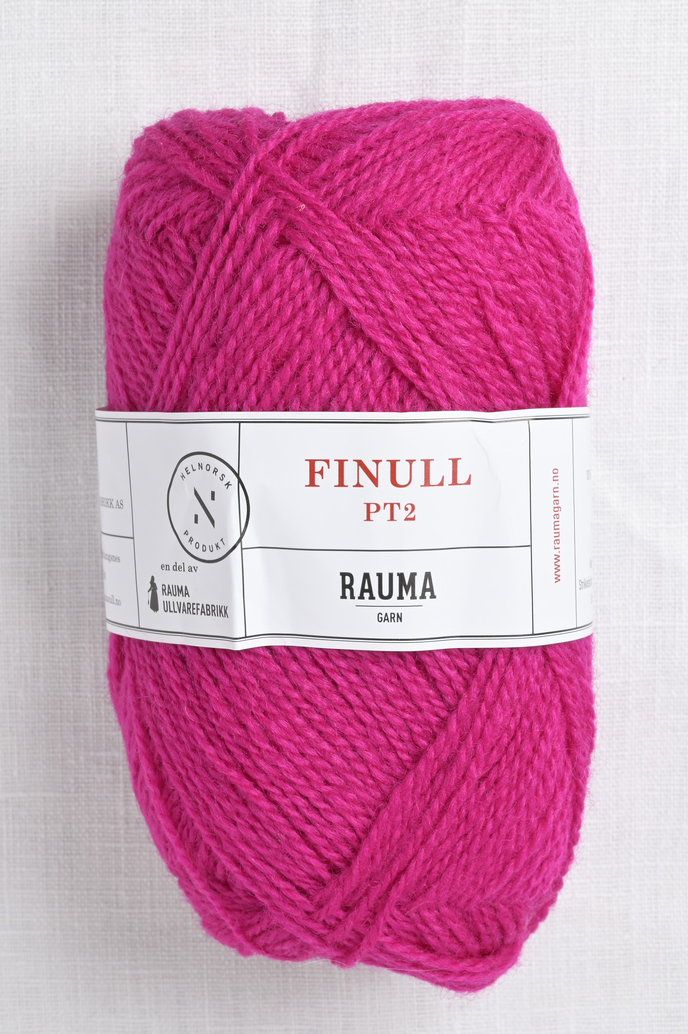 Rauma Finullgarn 4886 Deep Magenta – Wool and Company
