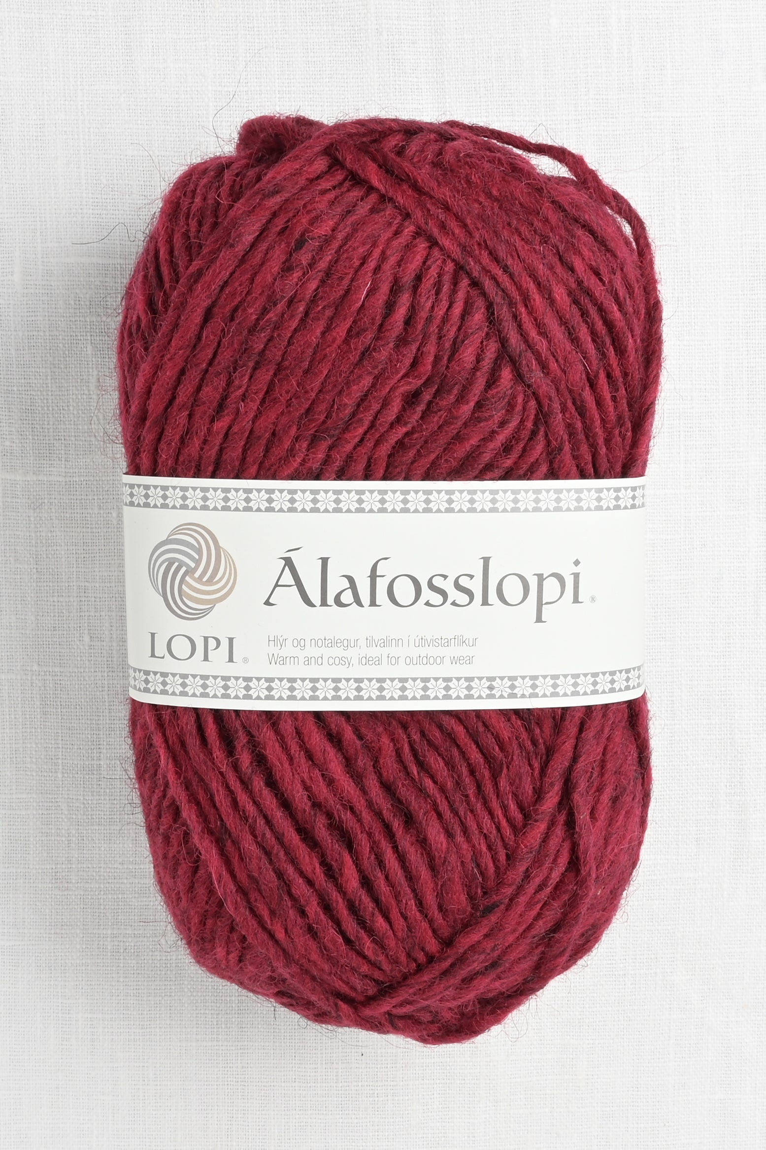 Lopi Alafosslopi 1238 Dusk Red – Wool and Company