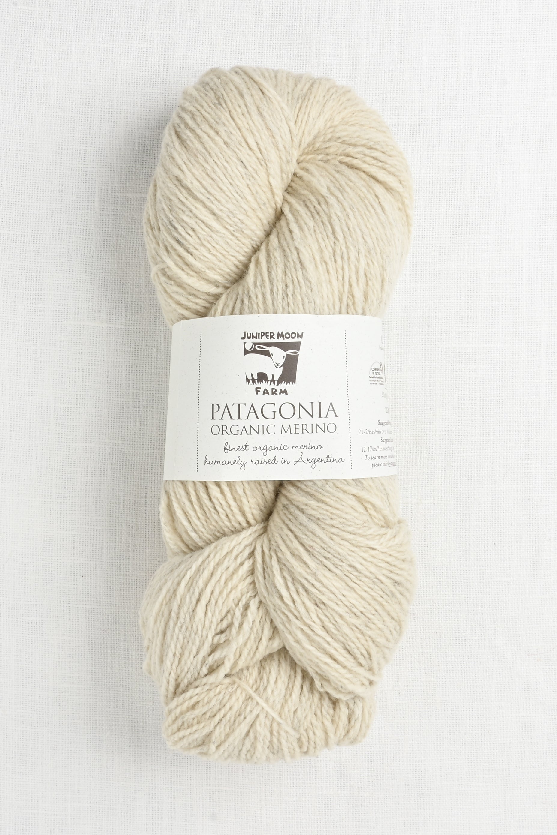 Juniper Moon Farm Patagonia Organic Merino 117 Pearl – Wool and Company