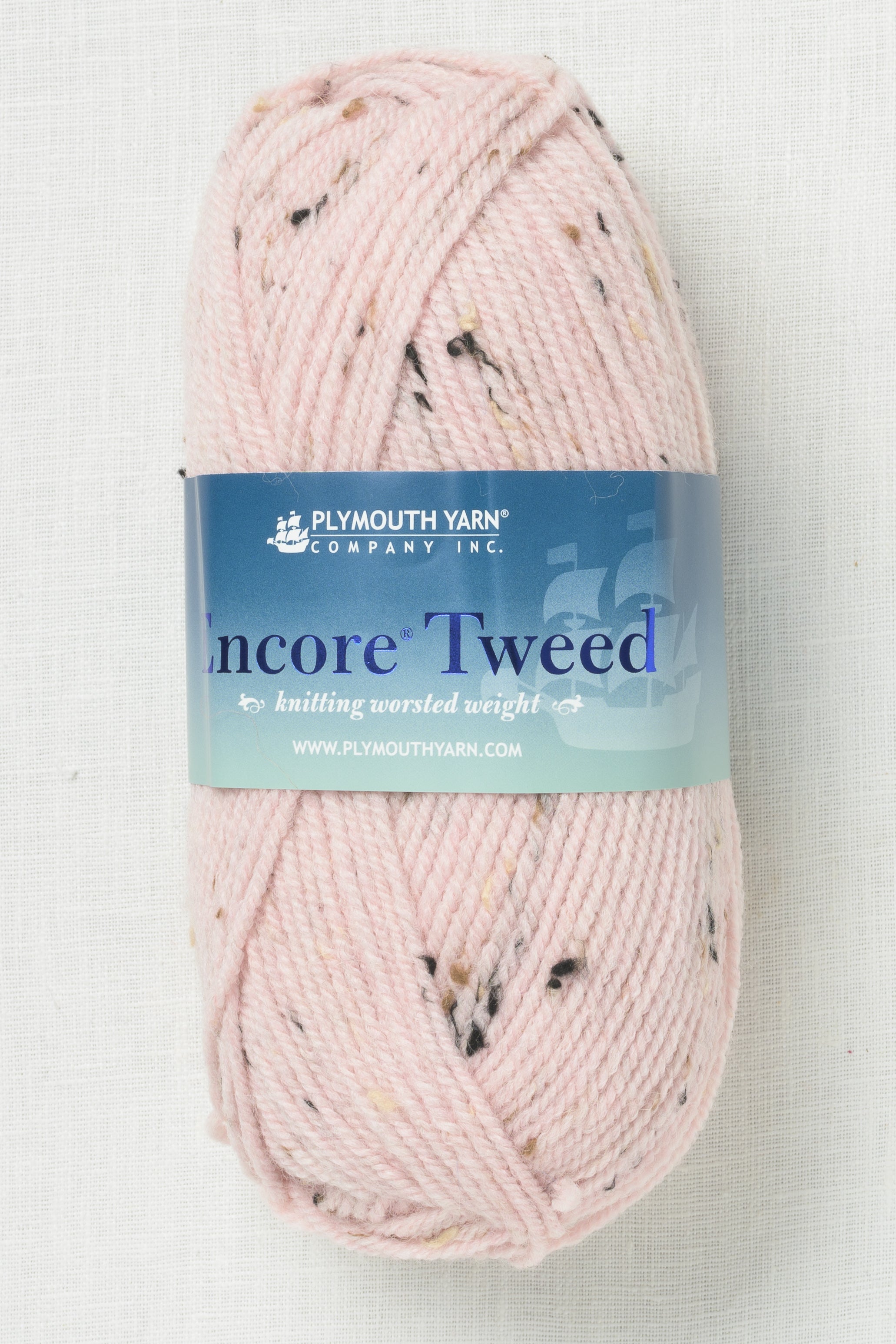 Plymouth Encore Worsted Tweed 5539 Pink – Wool and Company