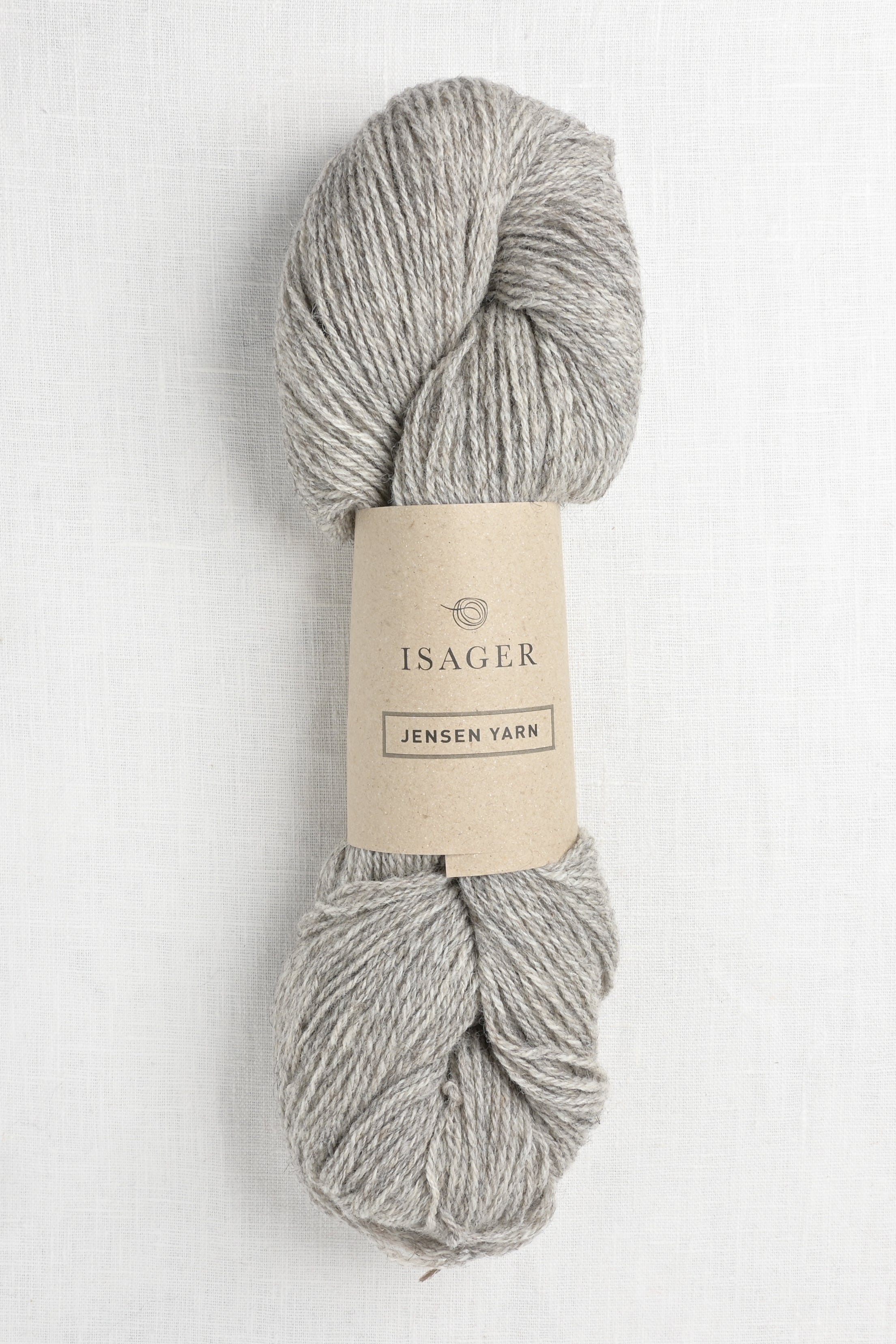 Isager Jensen Yarn 3s Grey Heather Undyed – Wool and Company