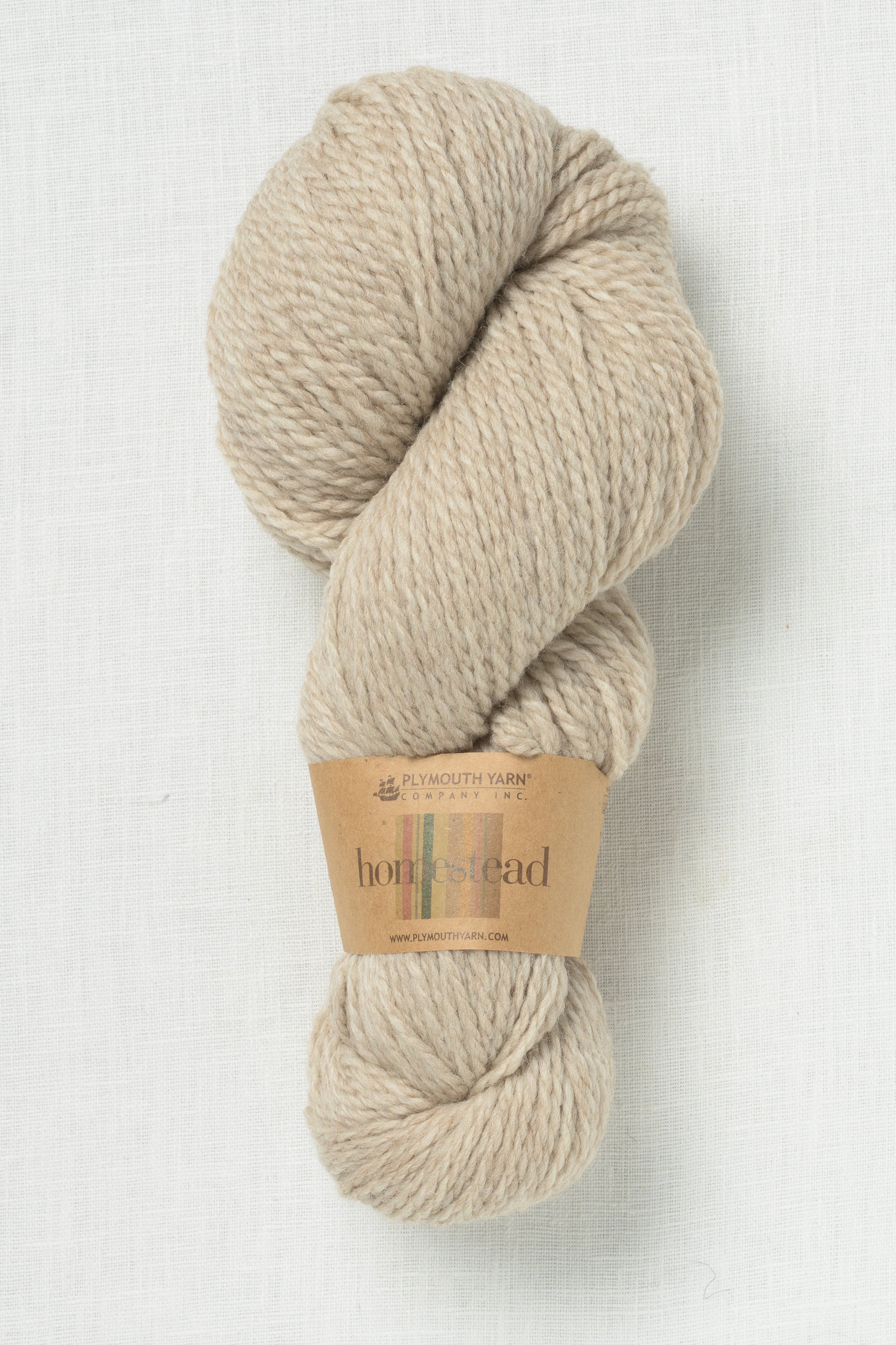 Plymouth Homestead 6 Oatmeal Heather – Wool and Company