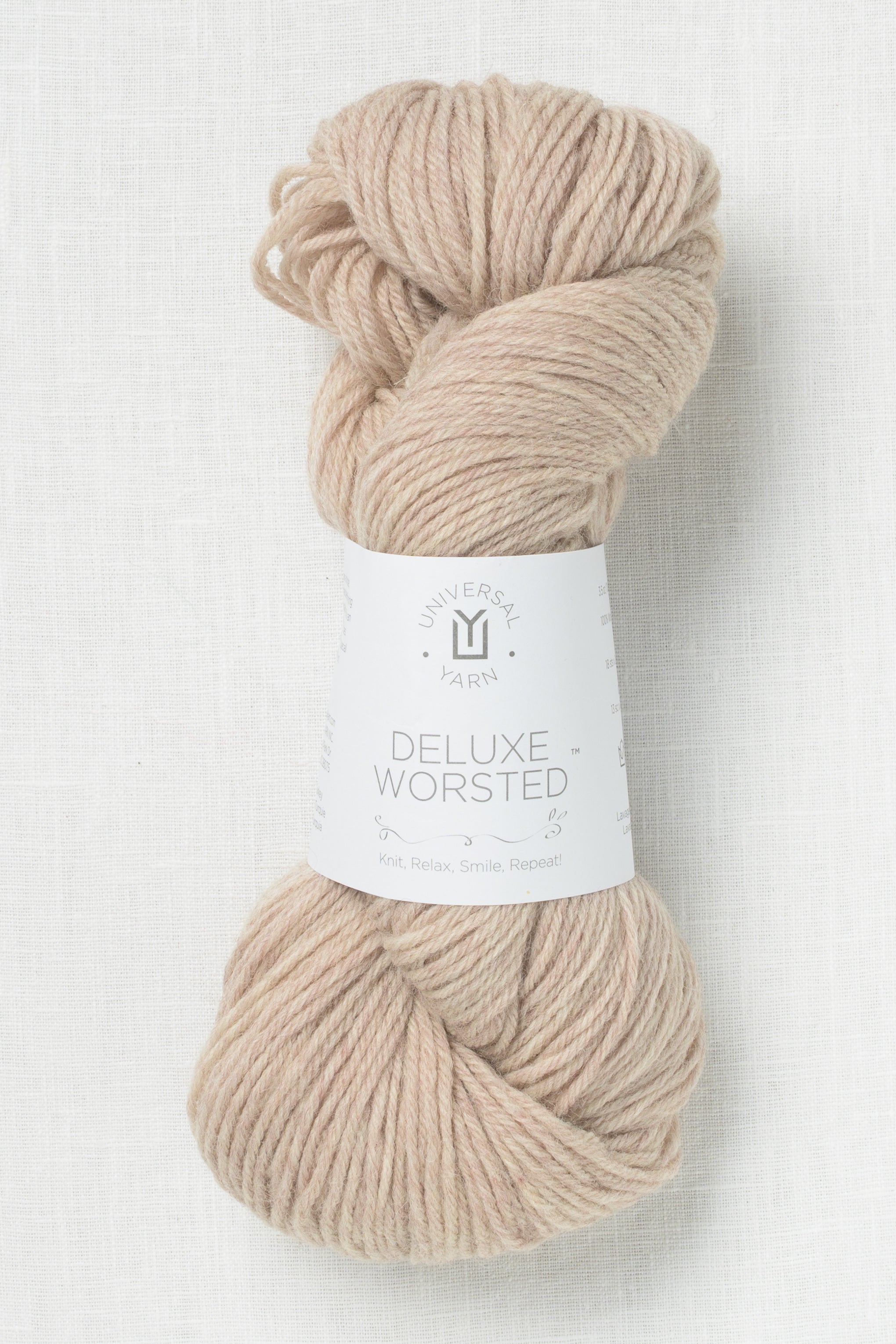 Universal Yarn Deluxe Worsted 12501 Oatmeal Heather – Wool and Company