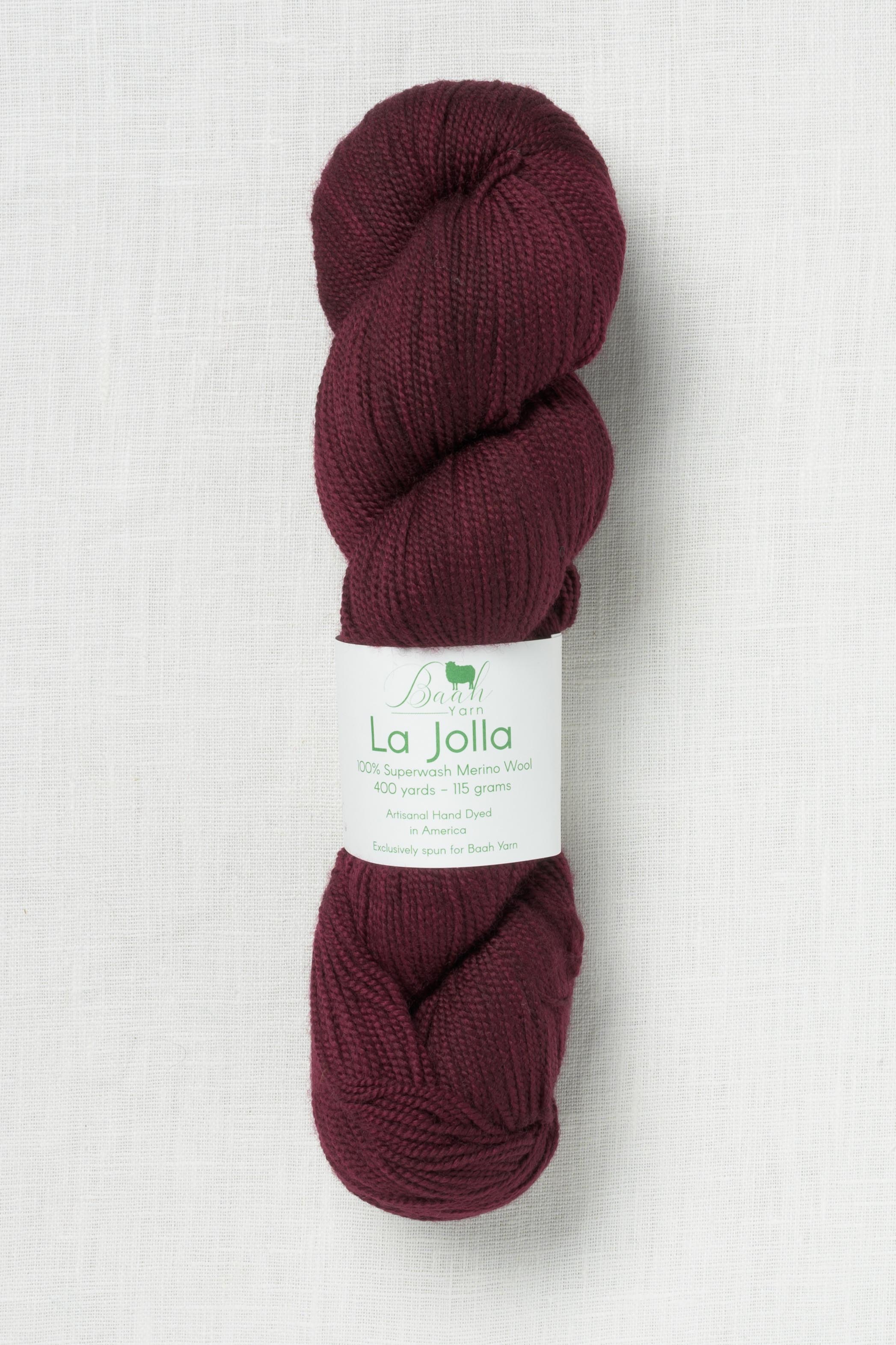 Baah Yarn La Jolla Cabernet – Wool and Company