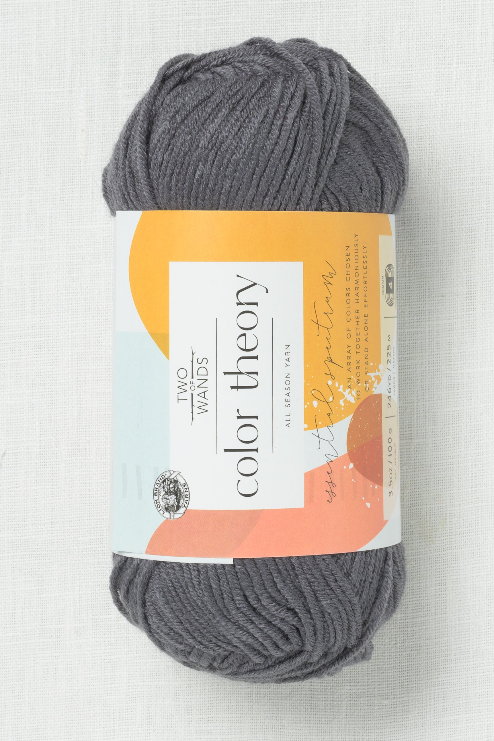 Lion Brand Color Theory 150BE Thunder – Wool and Company
