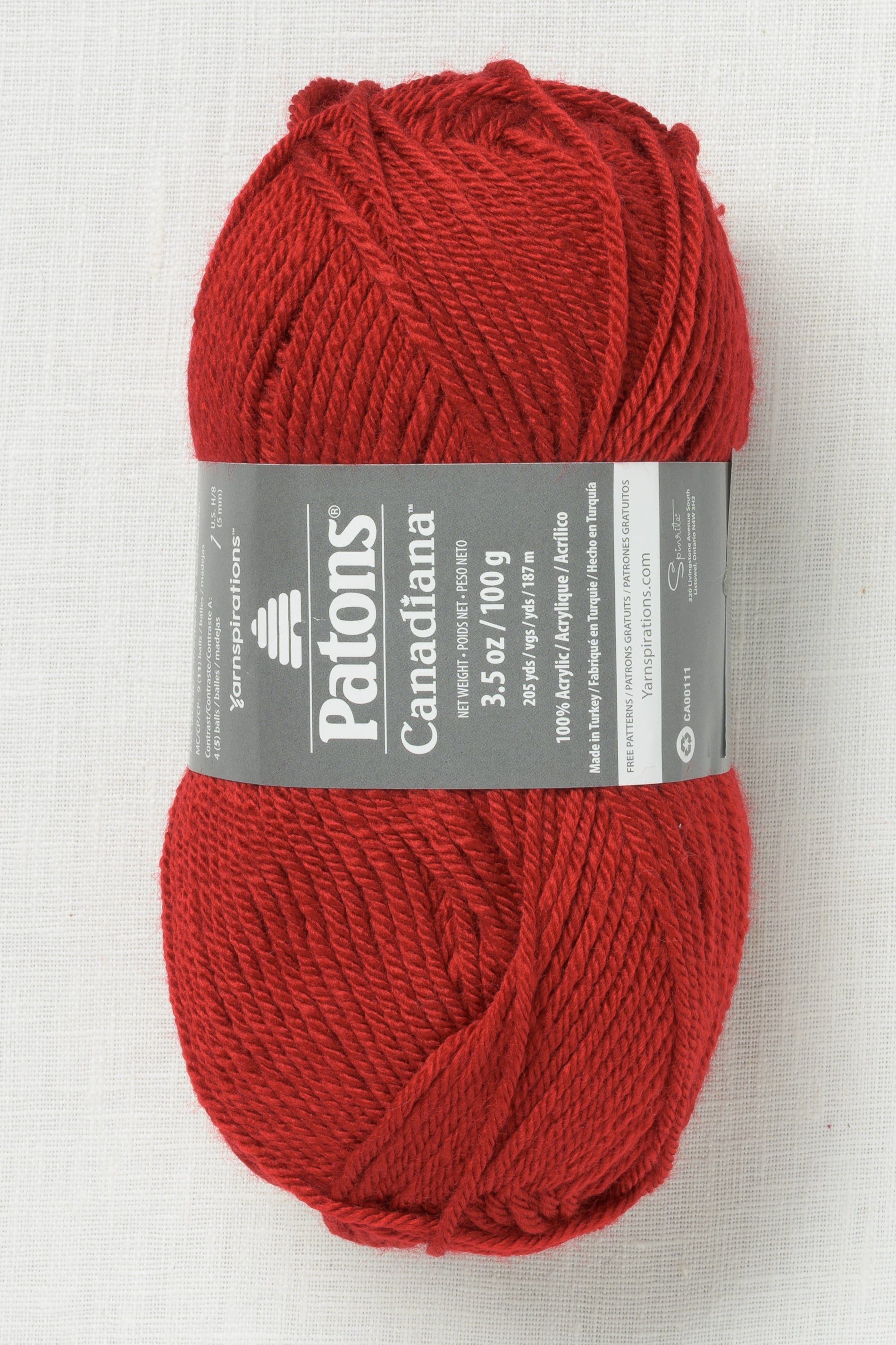 Patons Canadiana Lava Red – Wool and Company