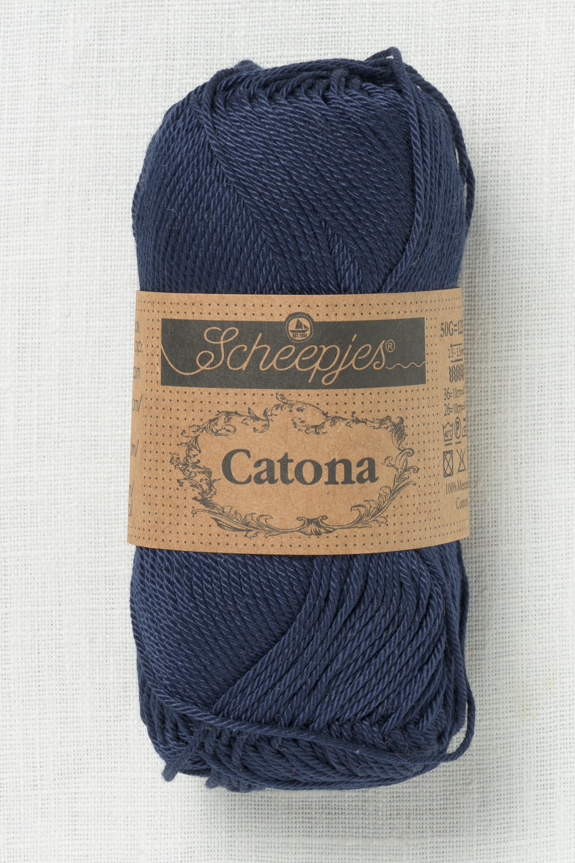 Scheepjes Catona 50g 124 Ultramarine – Wool and Company
