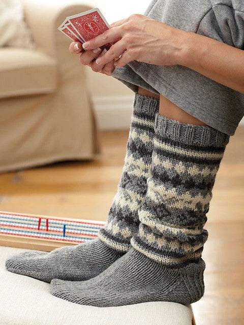 The Fair Isle Sock by Patons – Wool and Company