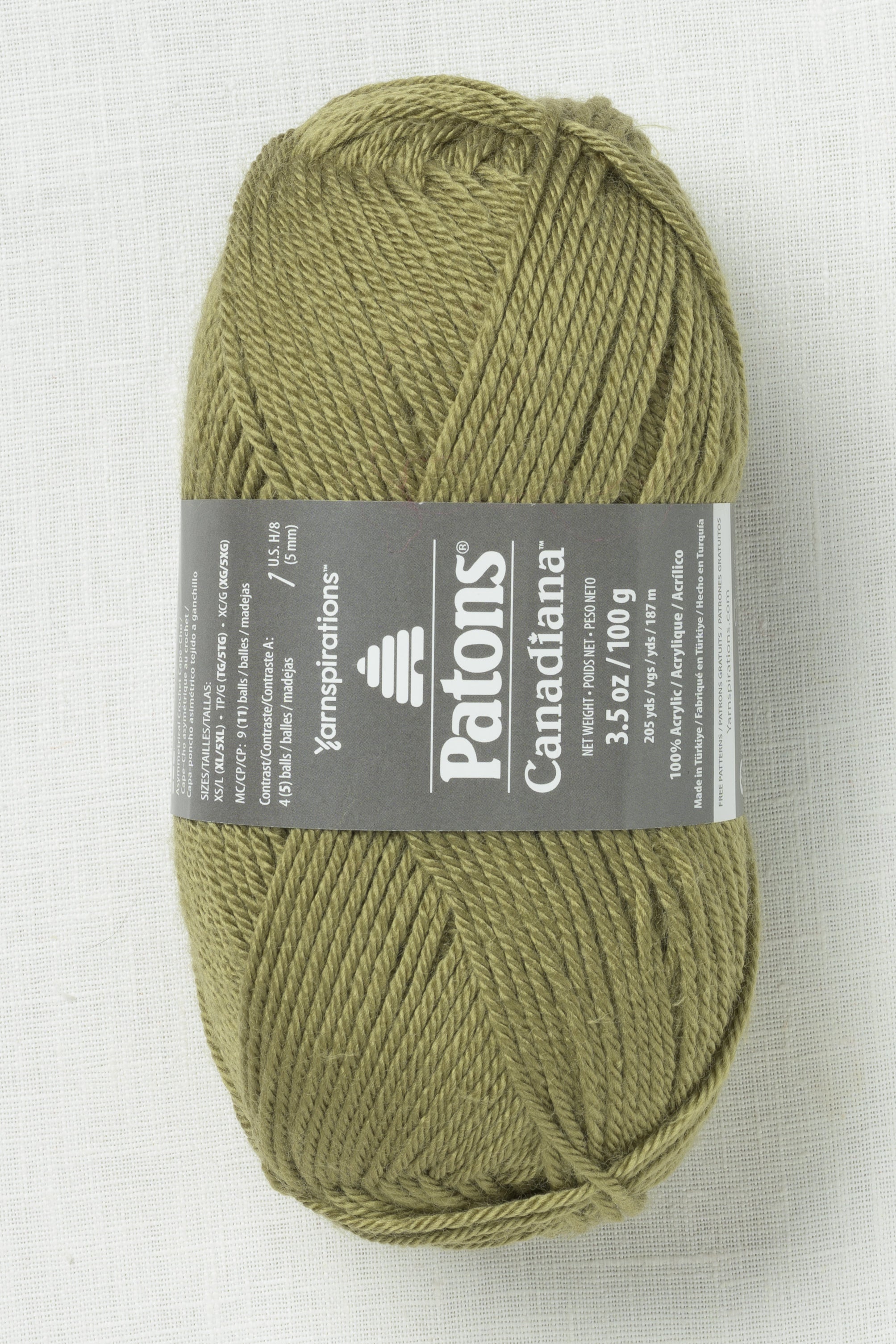 Patons Canadiana Moss – Wool and Company