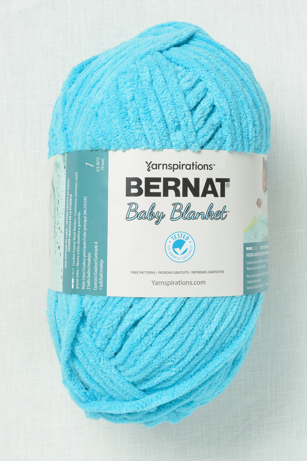 Bernat Baby Blanket Big Ball Baby Teal – Wool and Company