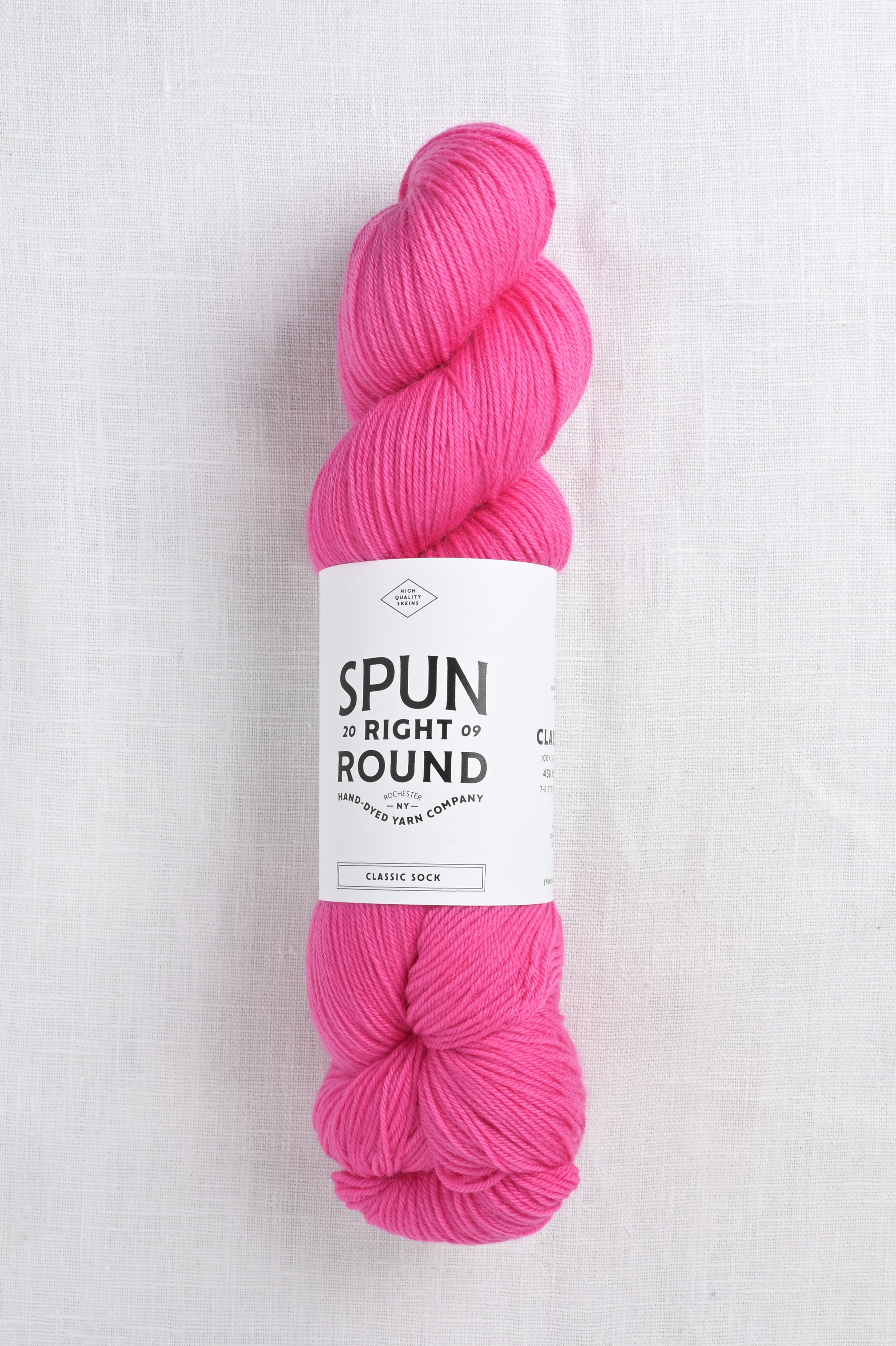 Spun Right Round Classic Sock Cotton Candy – Wool and Company