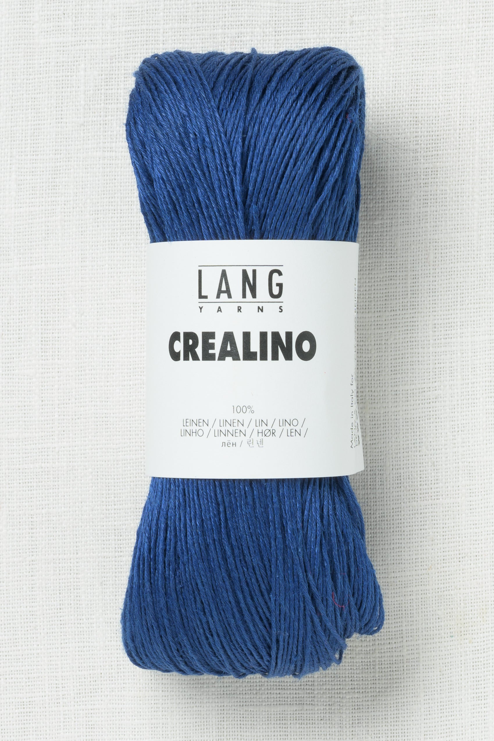 Lang Yarns Crealino 10 Marine Blue – Wool and Company
