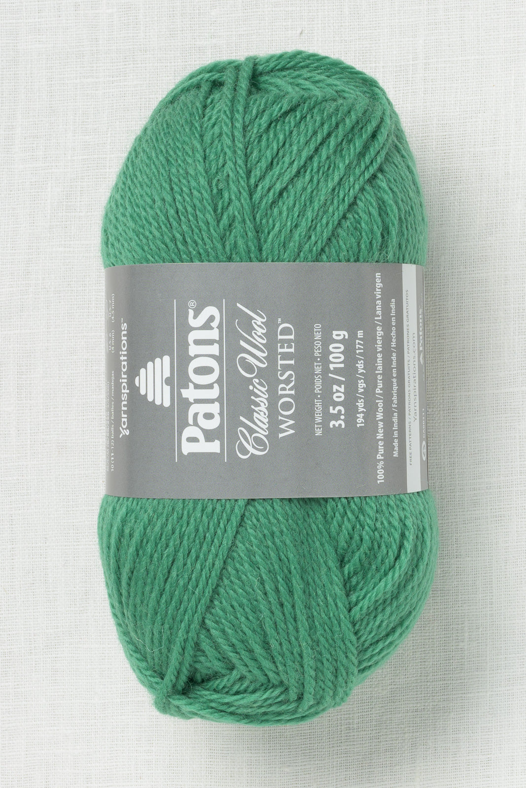 Patons Classic Wool Worsted Rich Grass – Wool and Company