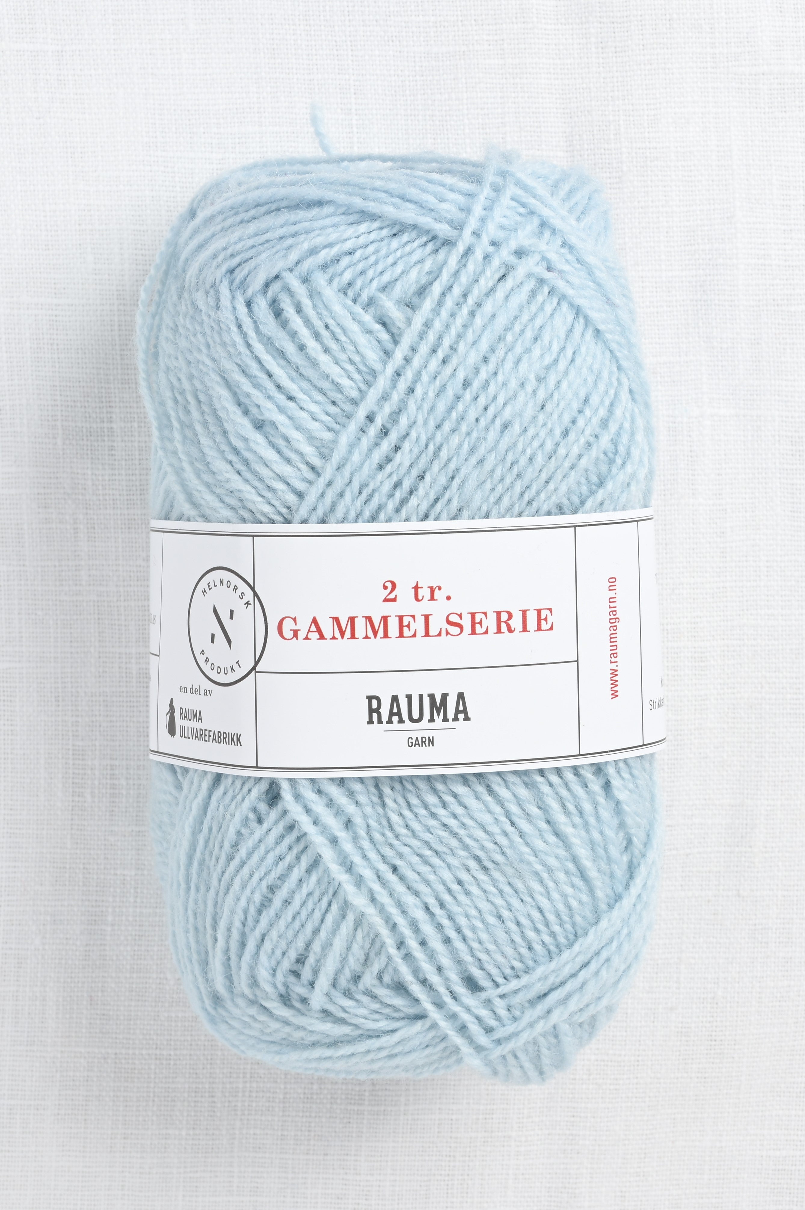 Rauma 2-Ply Gammelserie 4906 Light Blue – Wool and Company