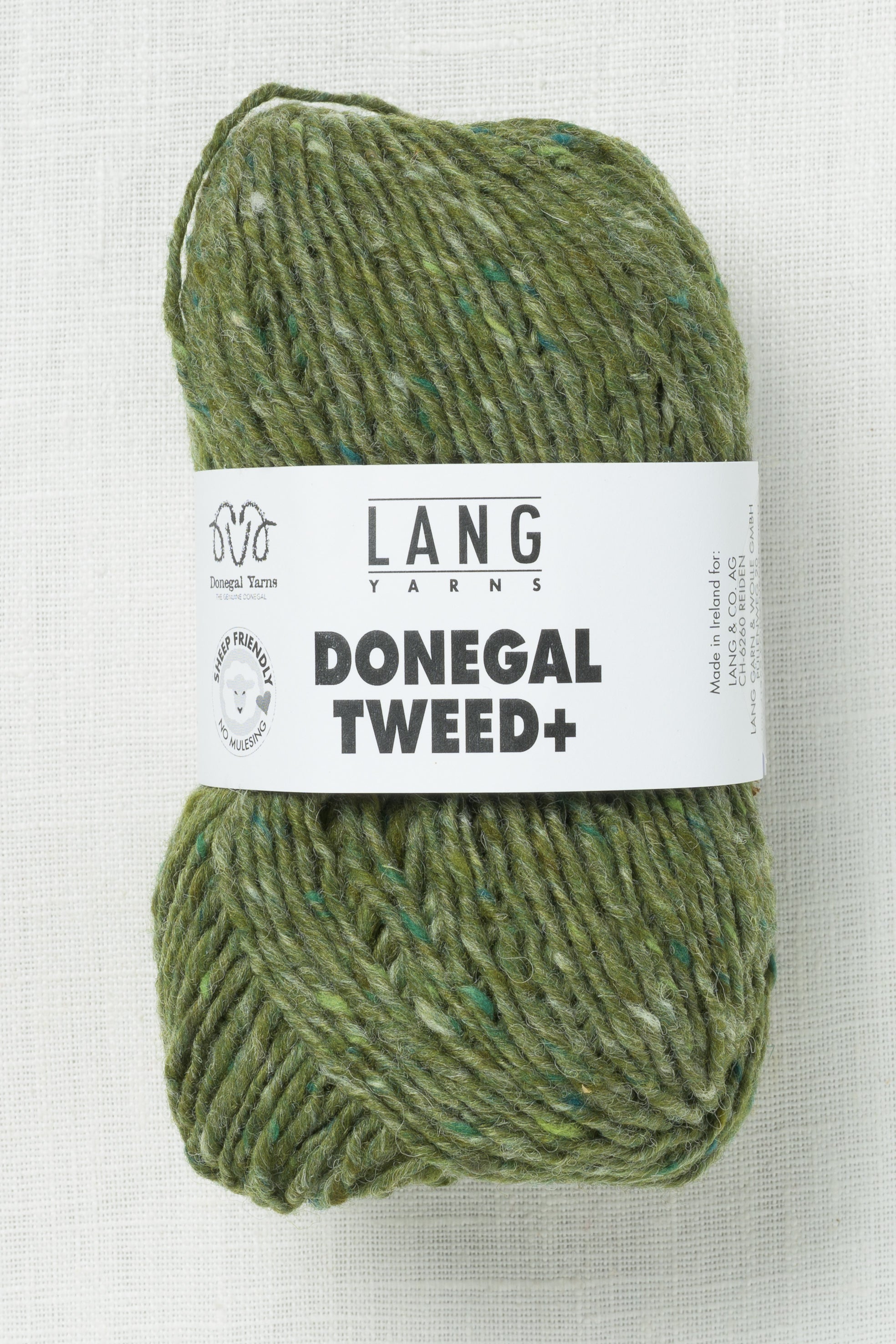 Lang Yarns Donegal Tweed Plus 17 Green – Wool and Company