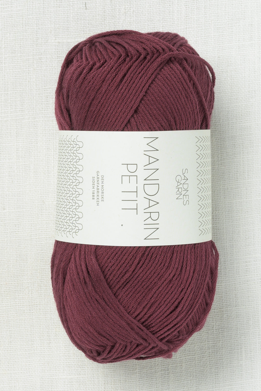 Sandnes Garn Mandarin Petit 4372 Deep Burgundy – Wool and Company
