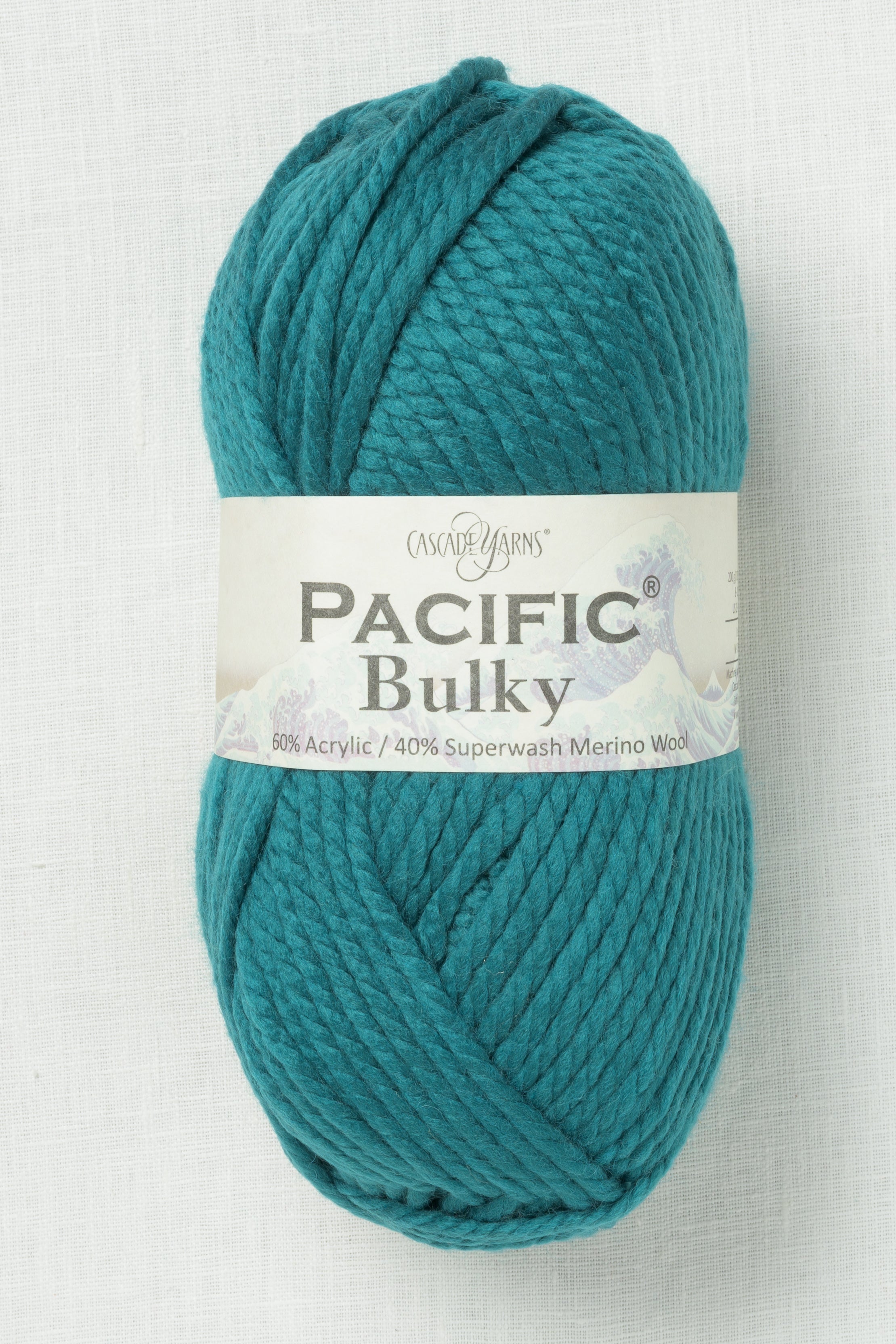 Cascade Pacific Bulky 103 Deep Teal – Wool and Company